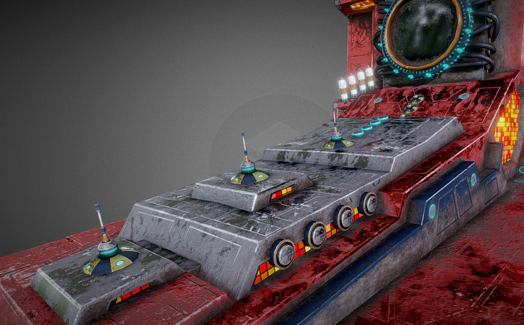 Colin Merrick - End of Level Boss Space Station