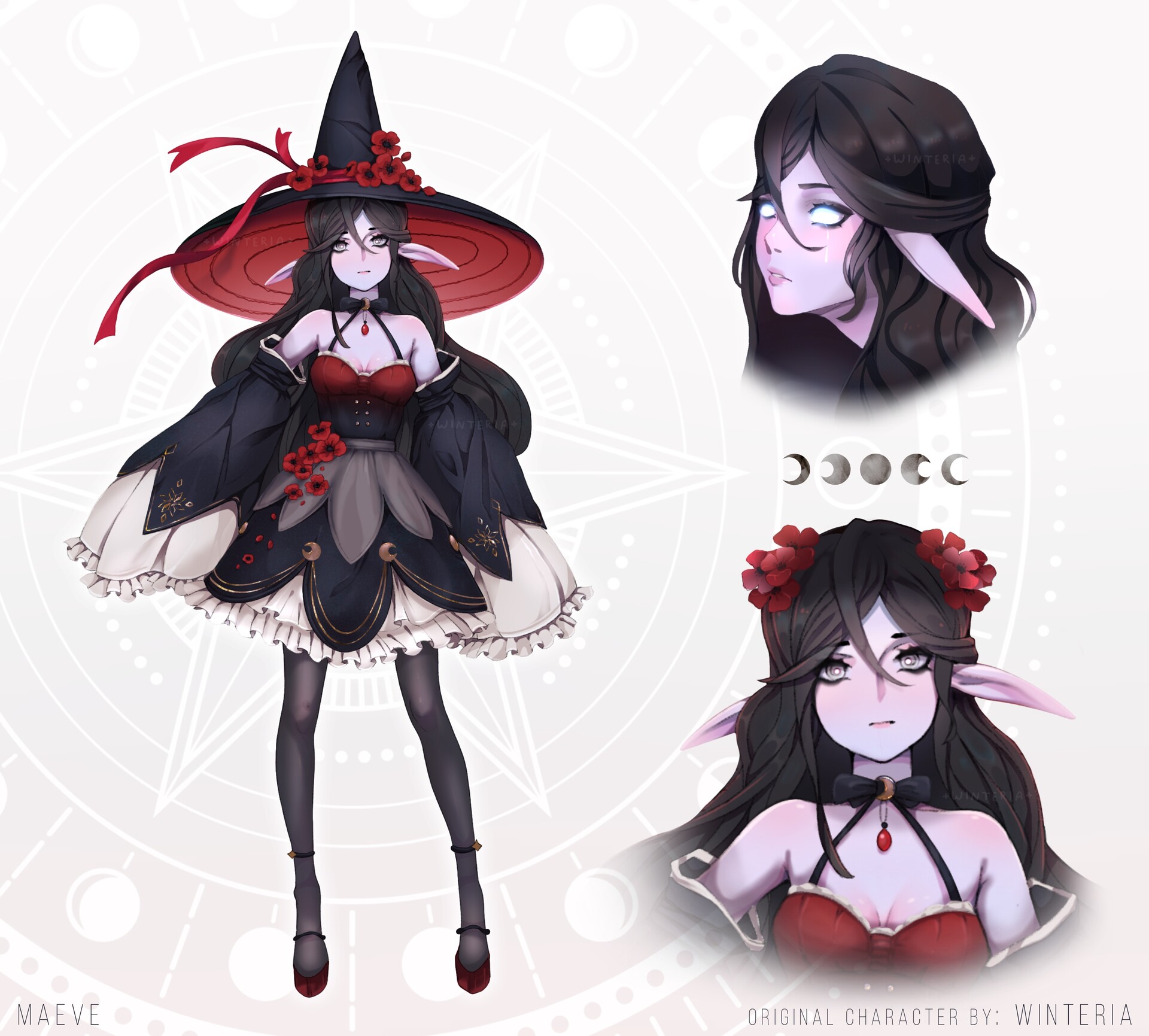 ArtStation - My witch oc Maeve