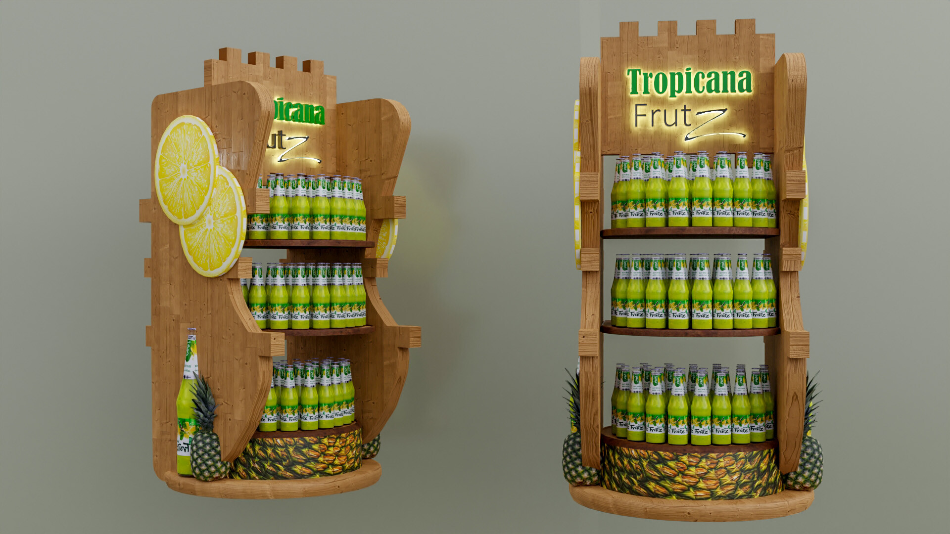 ArtStation - Tropicana Shelf