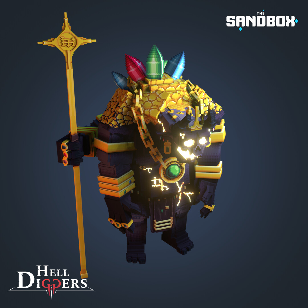 Zero Games Studios - Hell Diggers - Main creatures and bosses assets