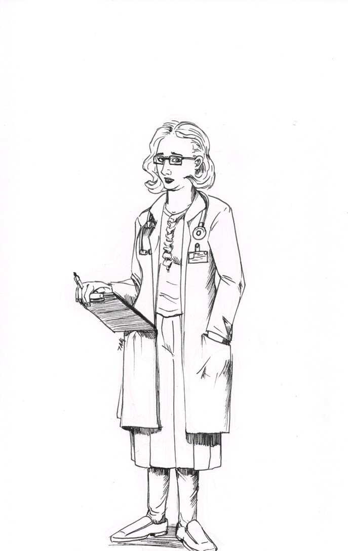 ArtStation - Daily Sketch: Doctor