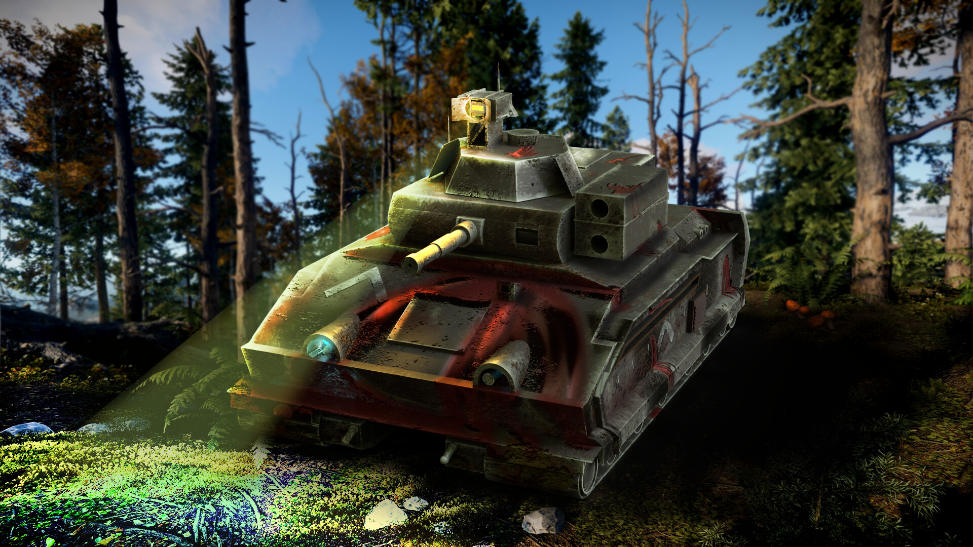 Byron Knight - Tank - Rust Based Model