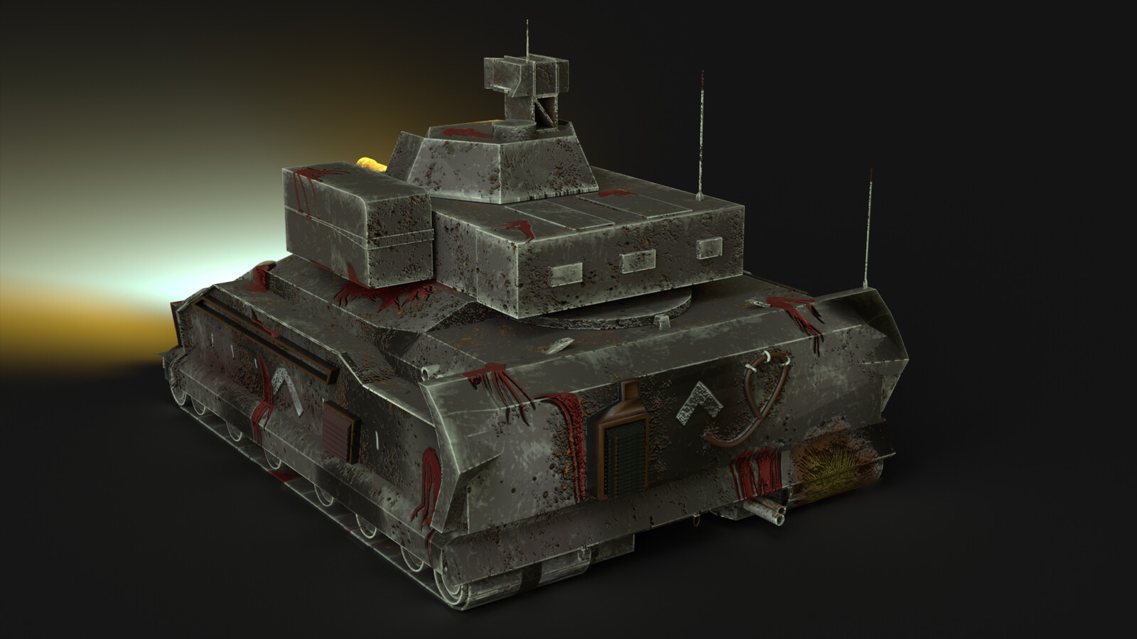 Byron Knight - Tank - Rust Based Model