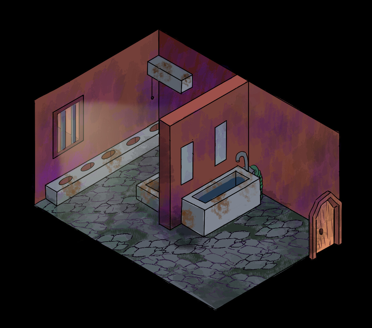 ArtStation - Isometric Room 4