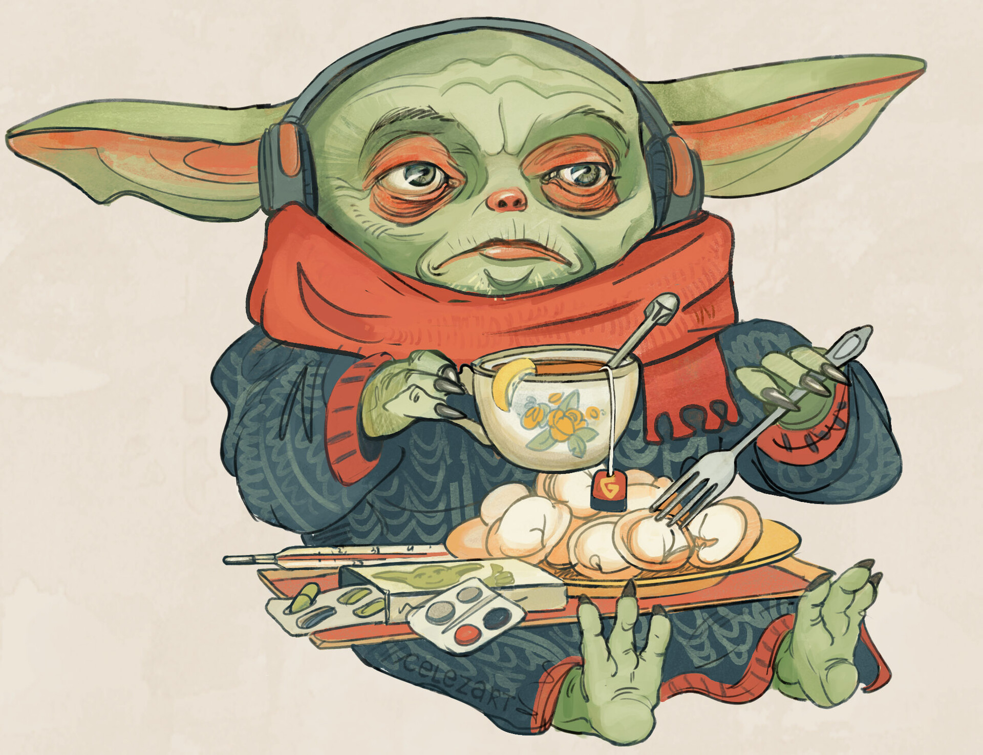 ArtStation - Sad Grogu