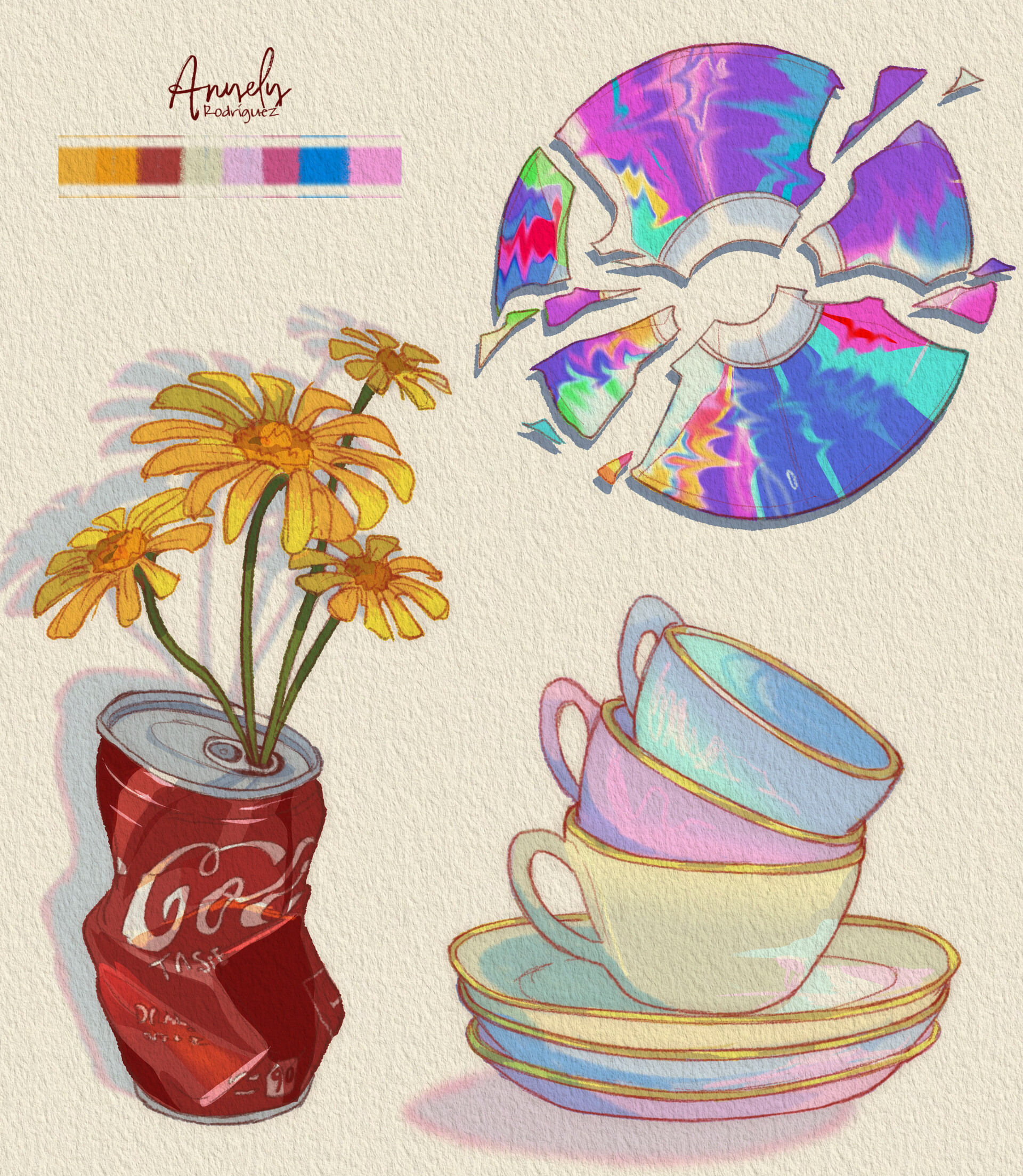 ArtStation - Drawing of objects☕