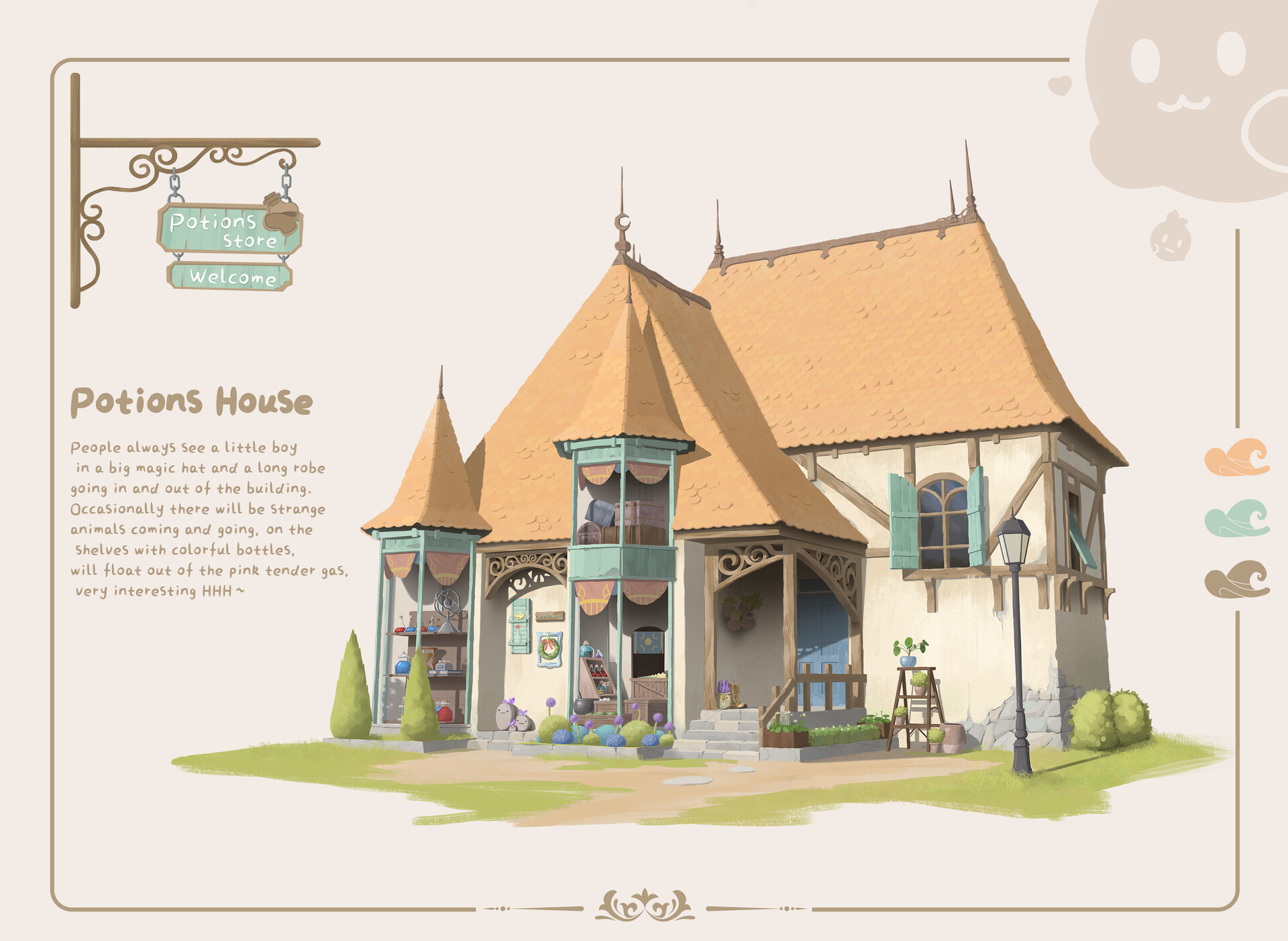 ArtStation - The magic apothecary