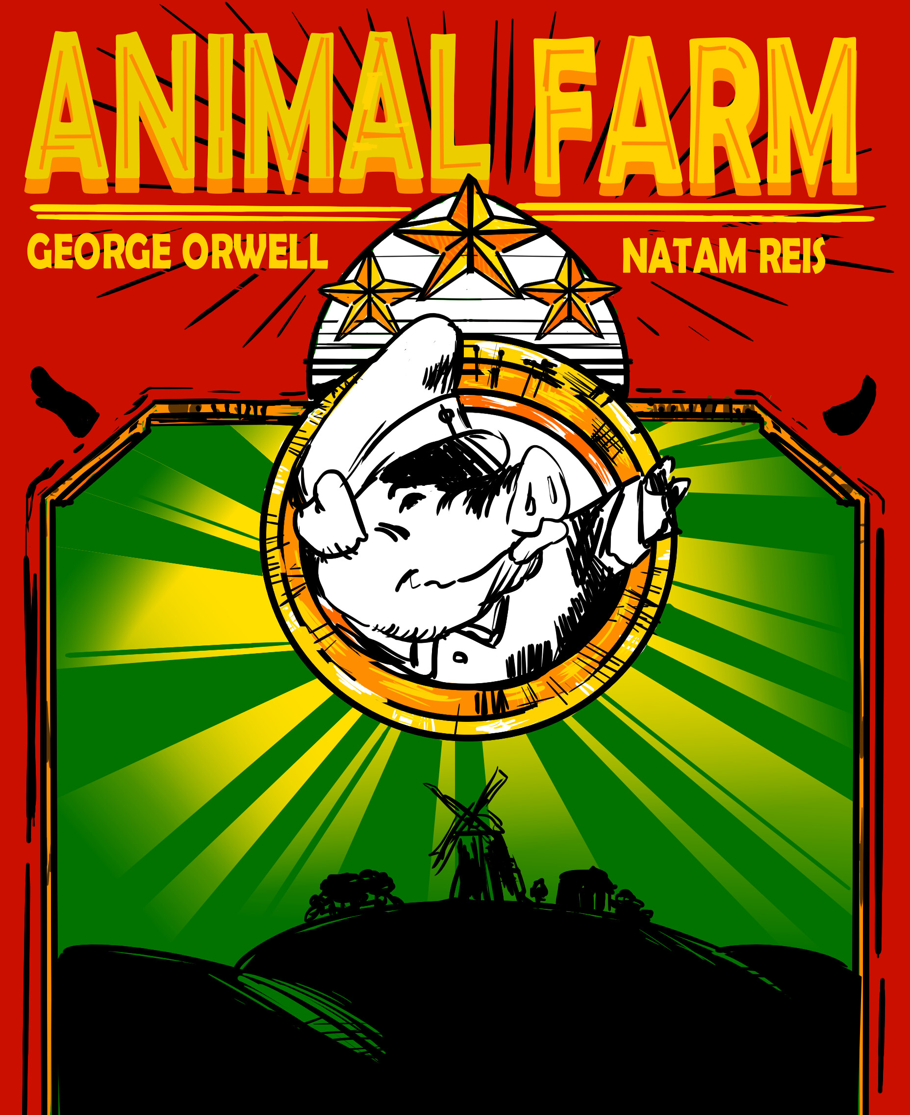 ArtStation - My Version of "Animal Farm"