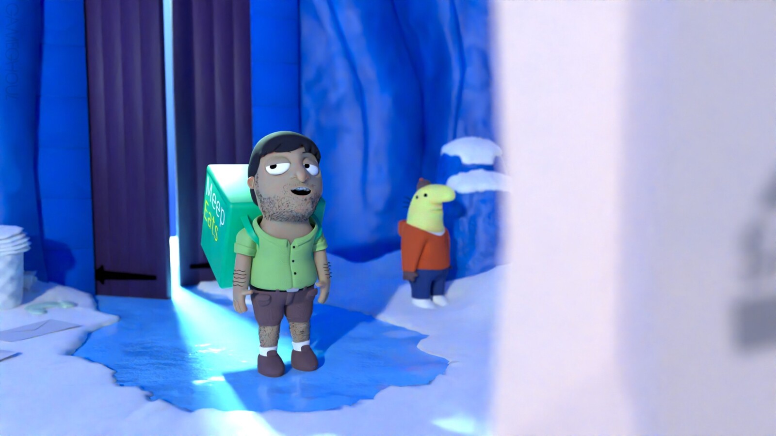 Tyler Ellis - Smiling Friends ReAnimated Scene