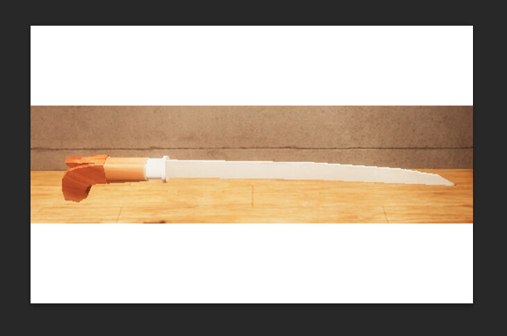 ArtStation - Basic Sword Model