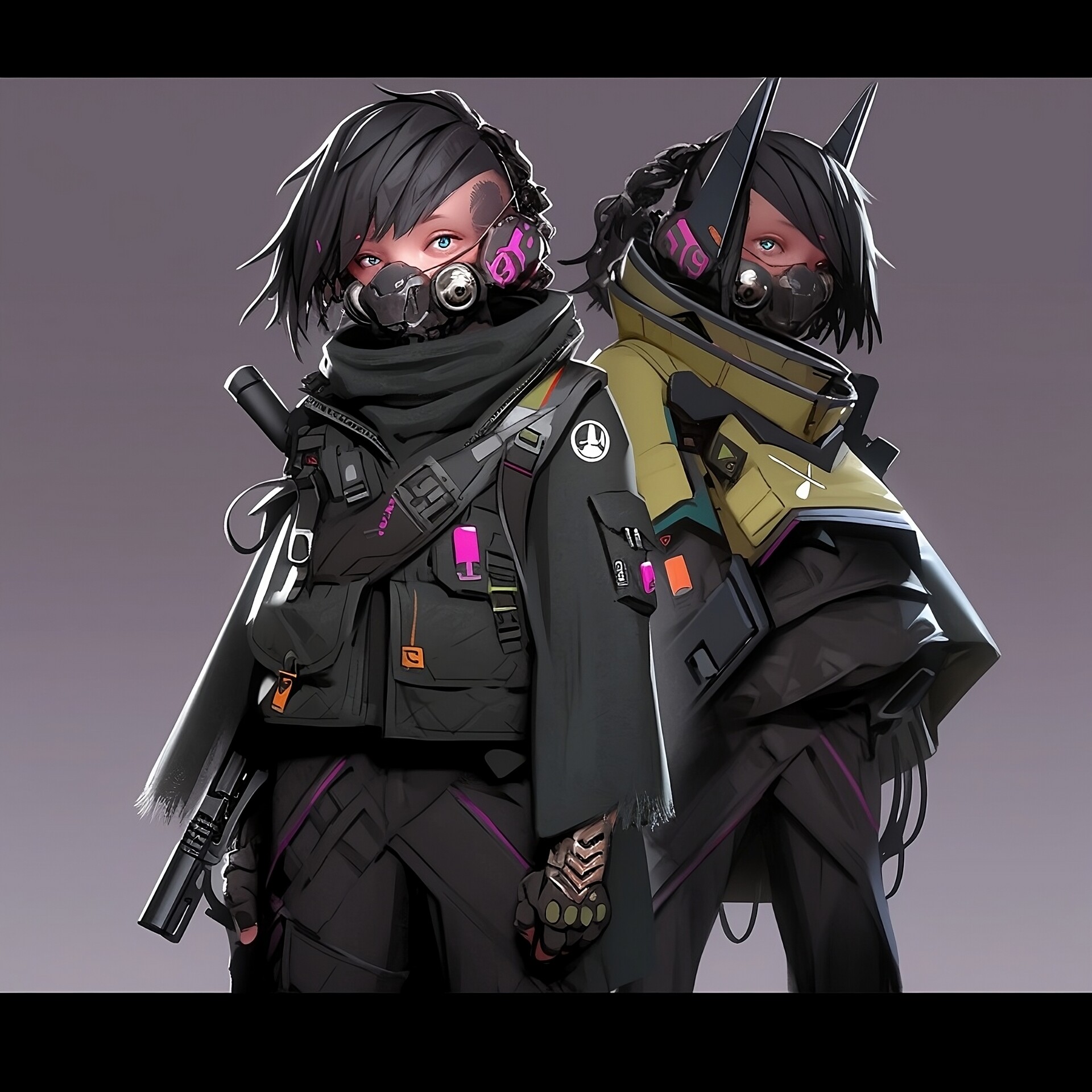 ArtStation - Cyberpunk Kids 2