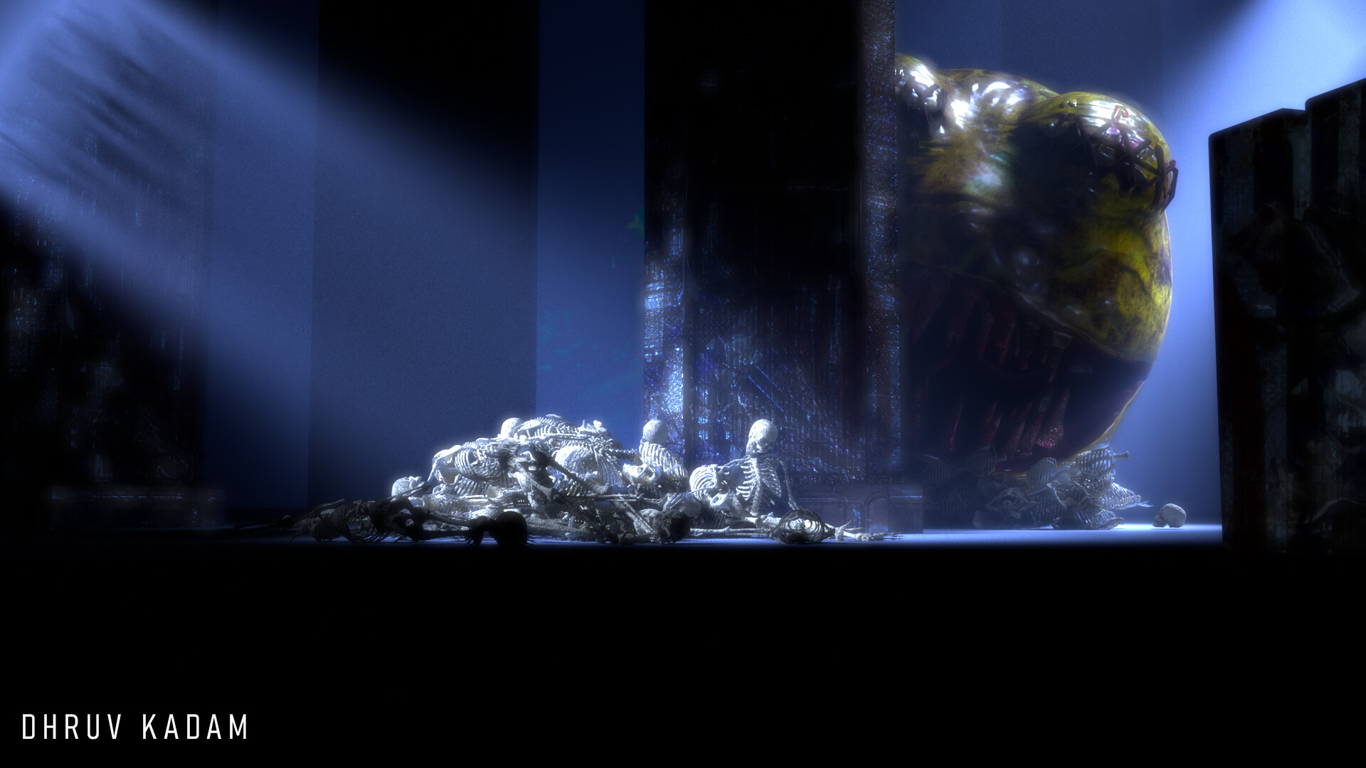 ArtStation - Horror Pac-Man