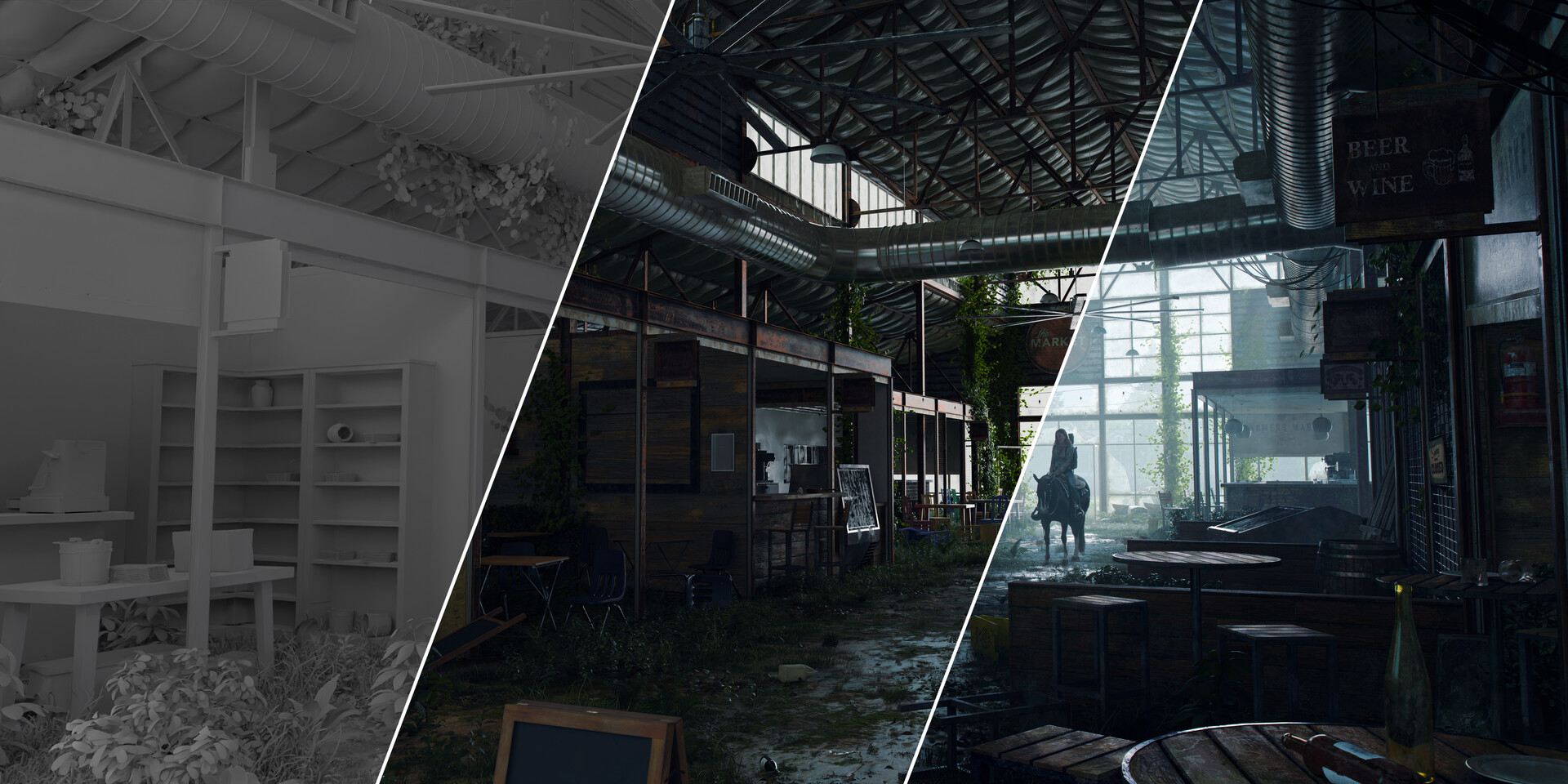 Jose Miguel Gordaliza - Post apocalyptic Market