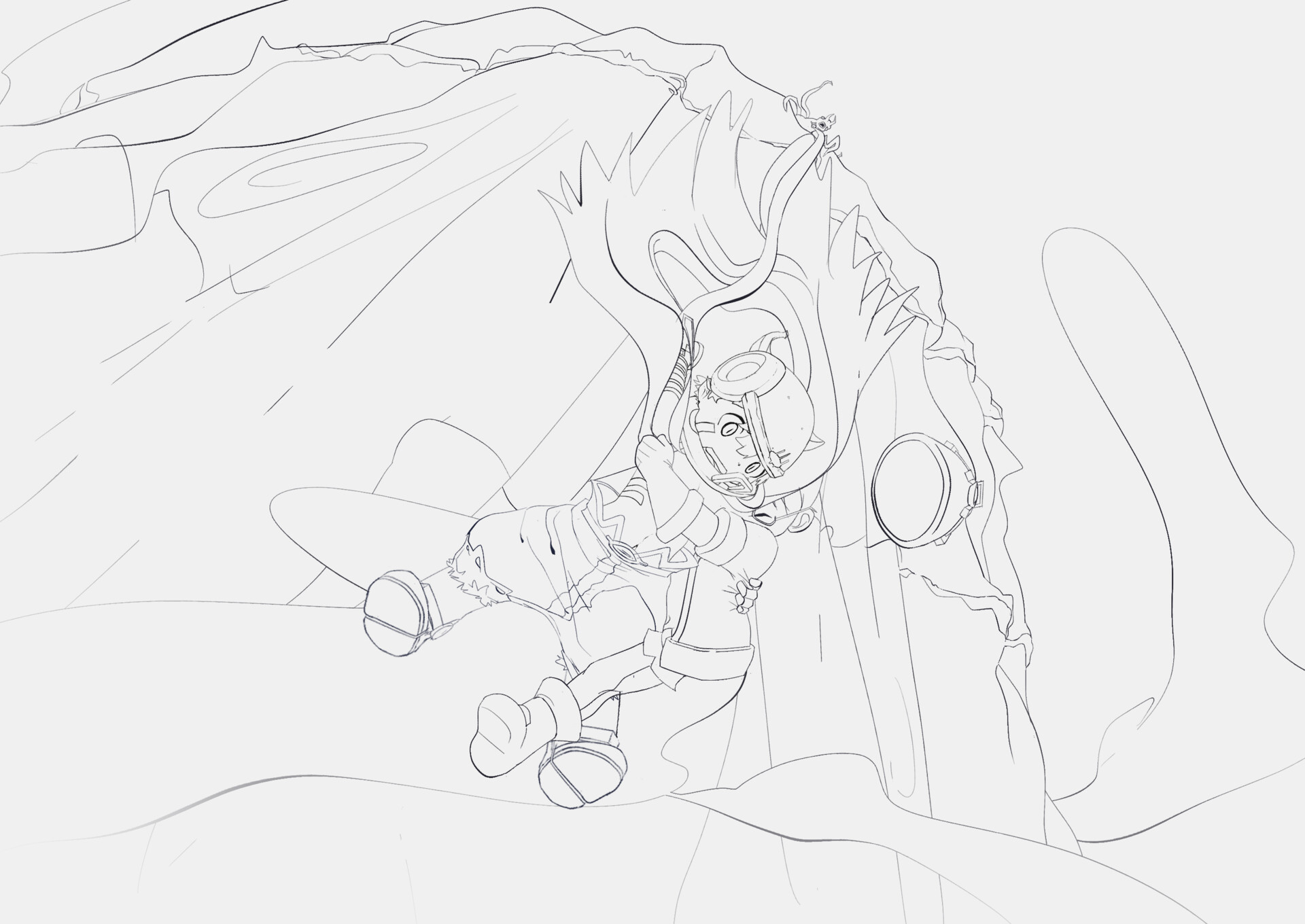 made in abyss coloring pages