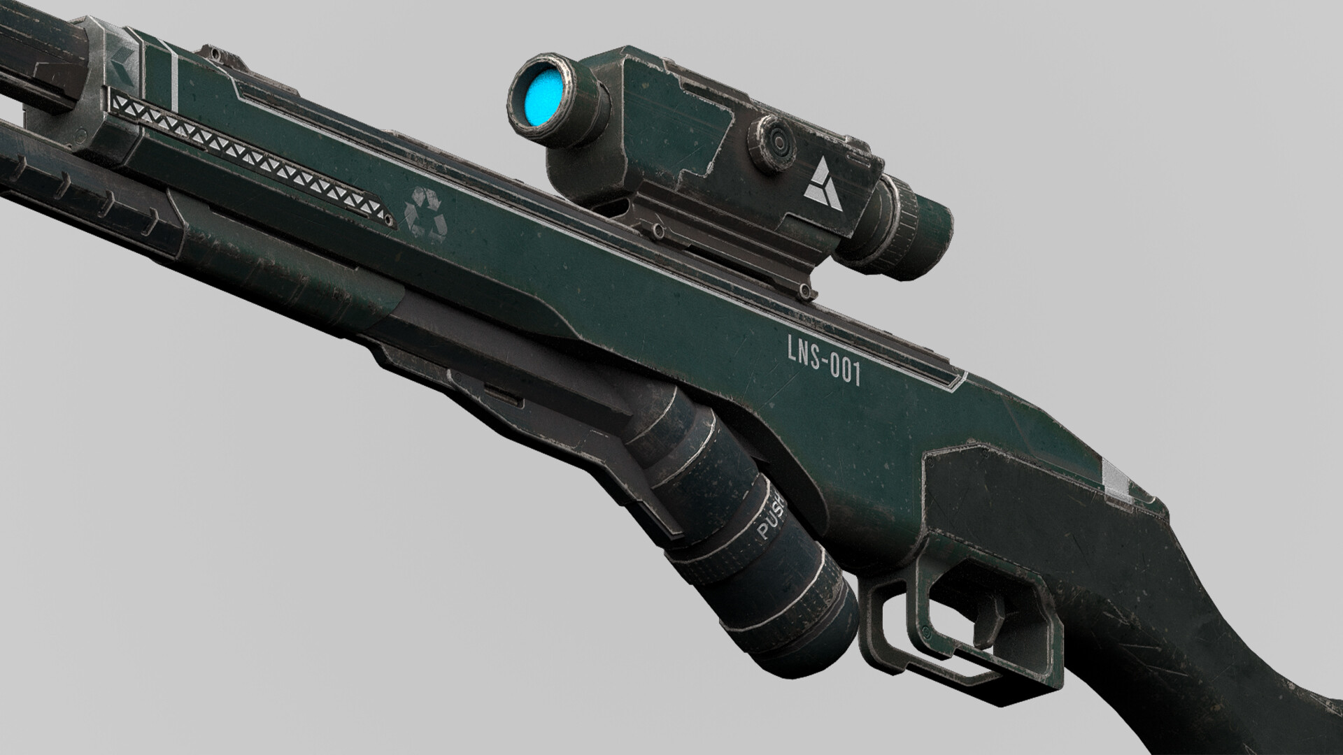 ArtStation - Sniper Riffle- Hard Surface Practice