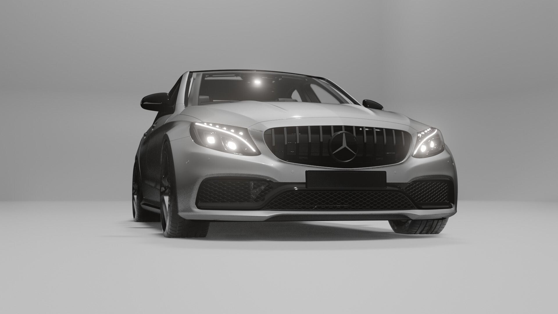 ArtStation - Mersedes amg c63 3D model