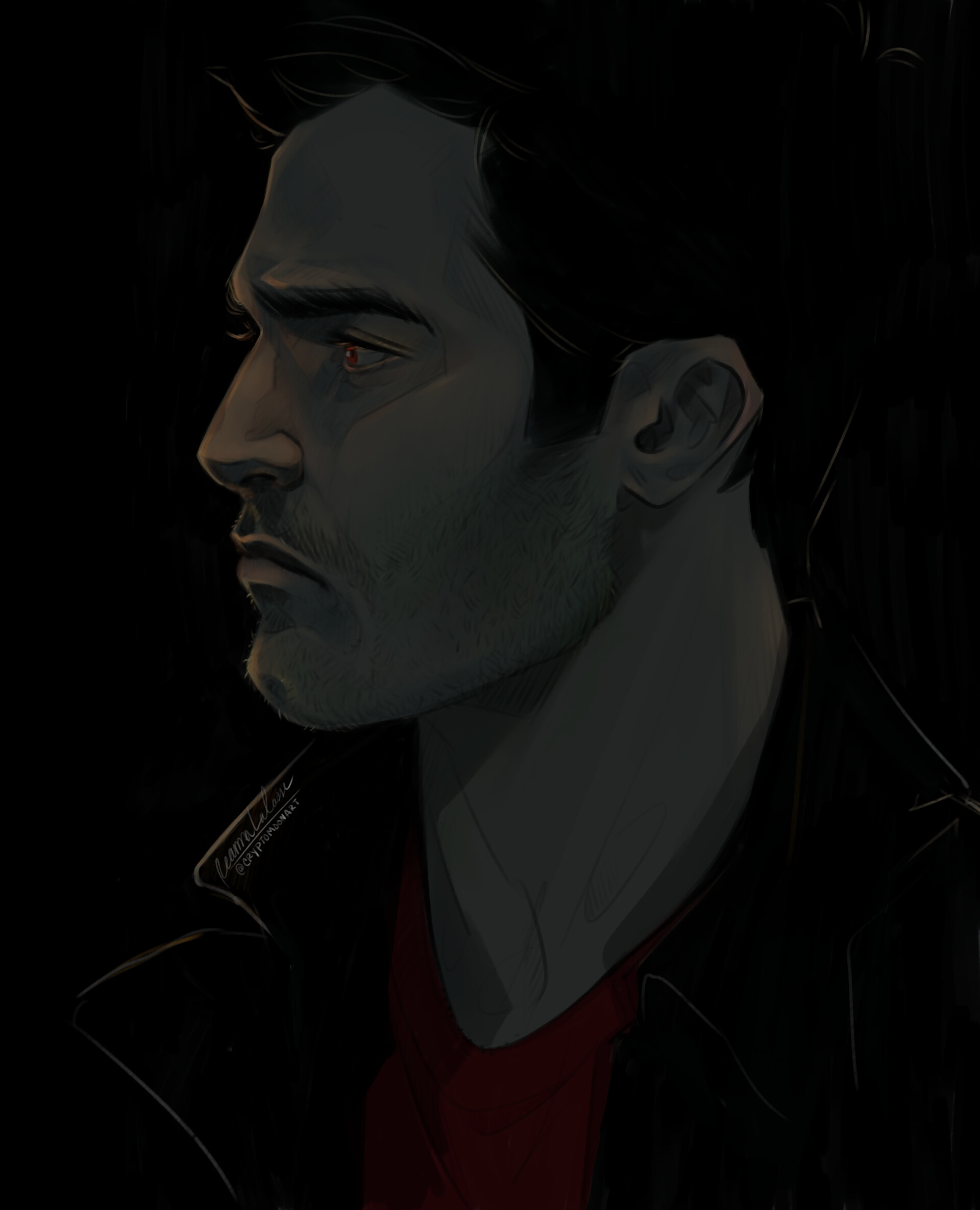 ArtStation - Derek on black