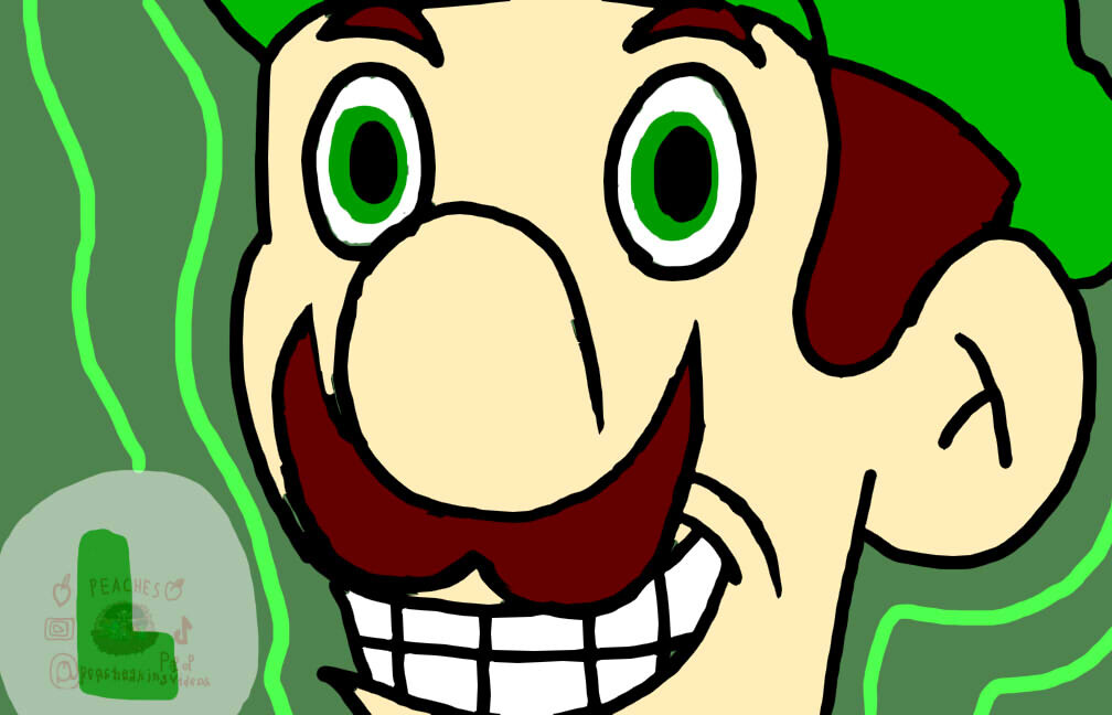 ArtStation - Luigi first attempt in my life!!!