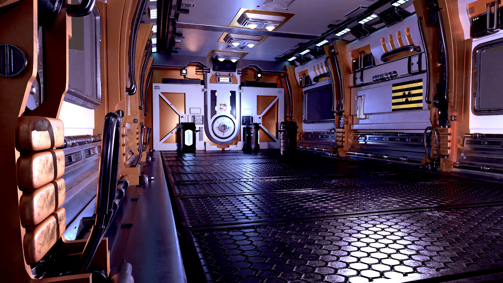 ArtStation - space interior