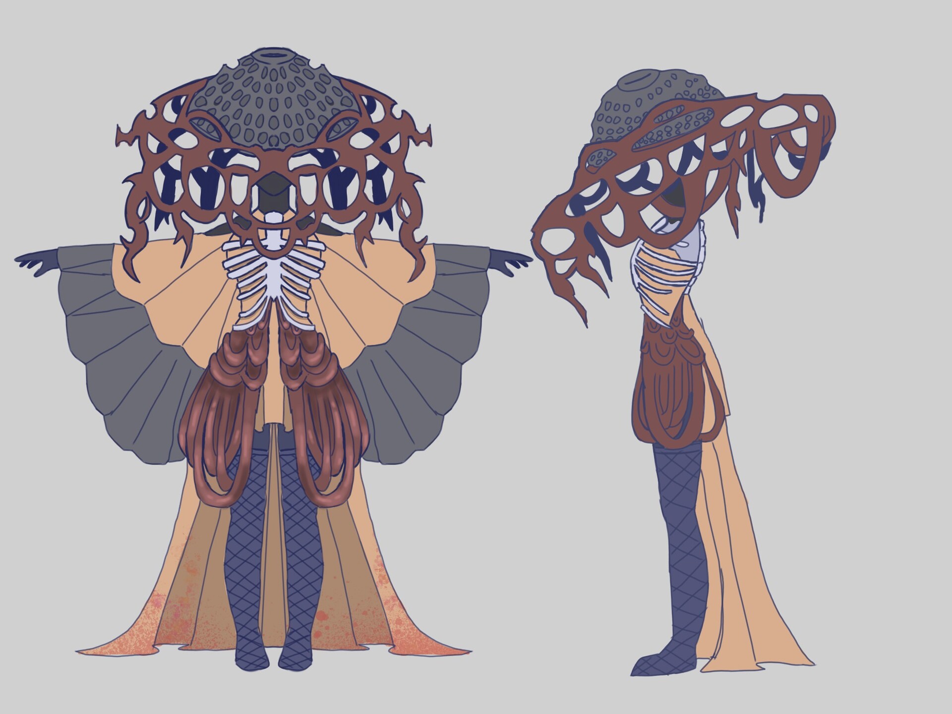 ArtStation - Horror fashion concept