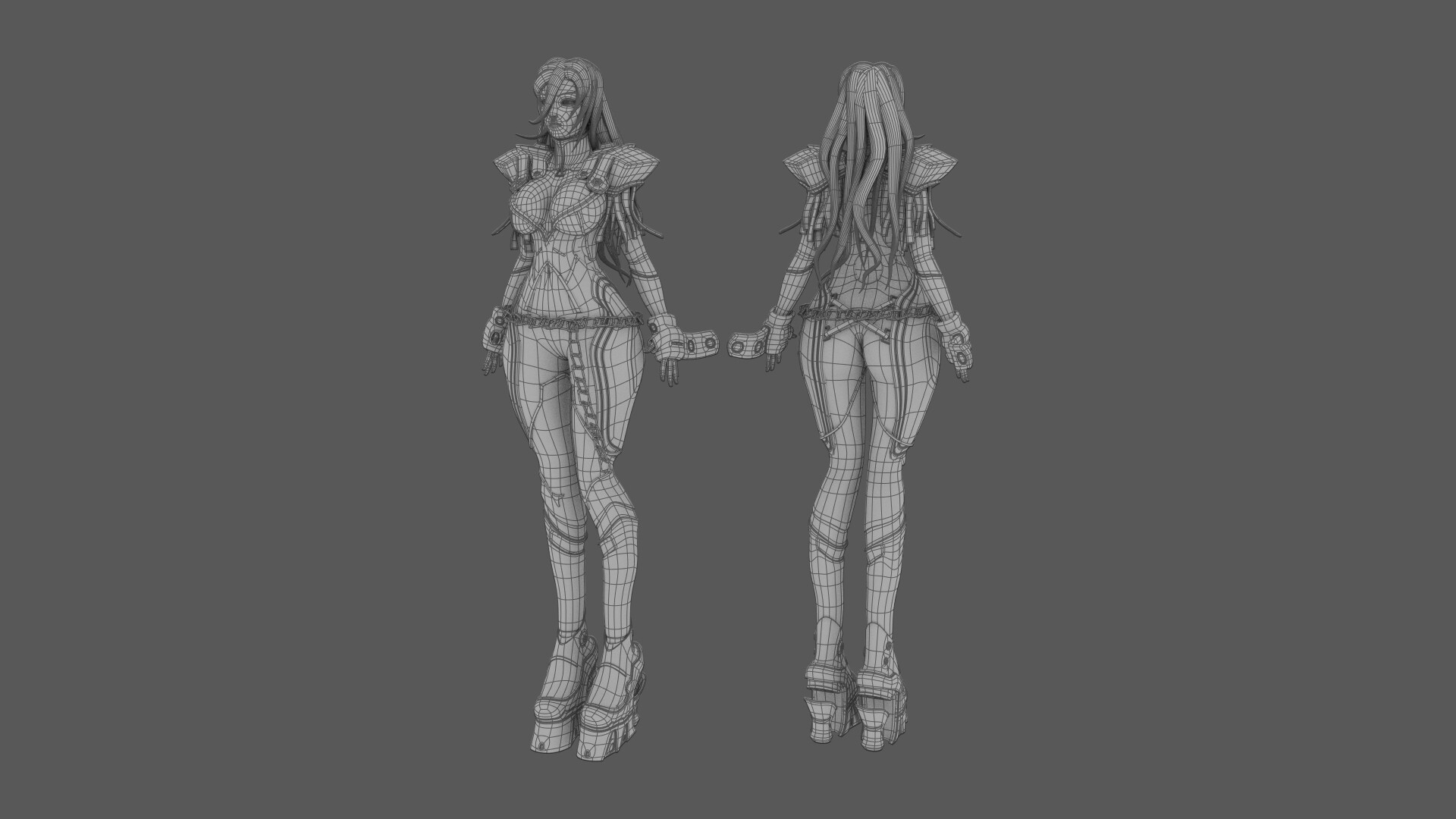 gab A. - E.V.A 3D Model