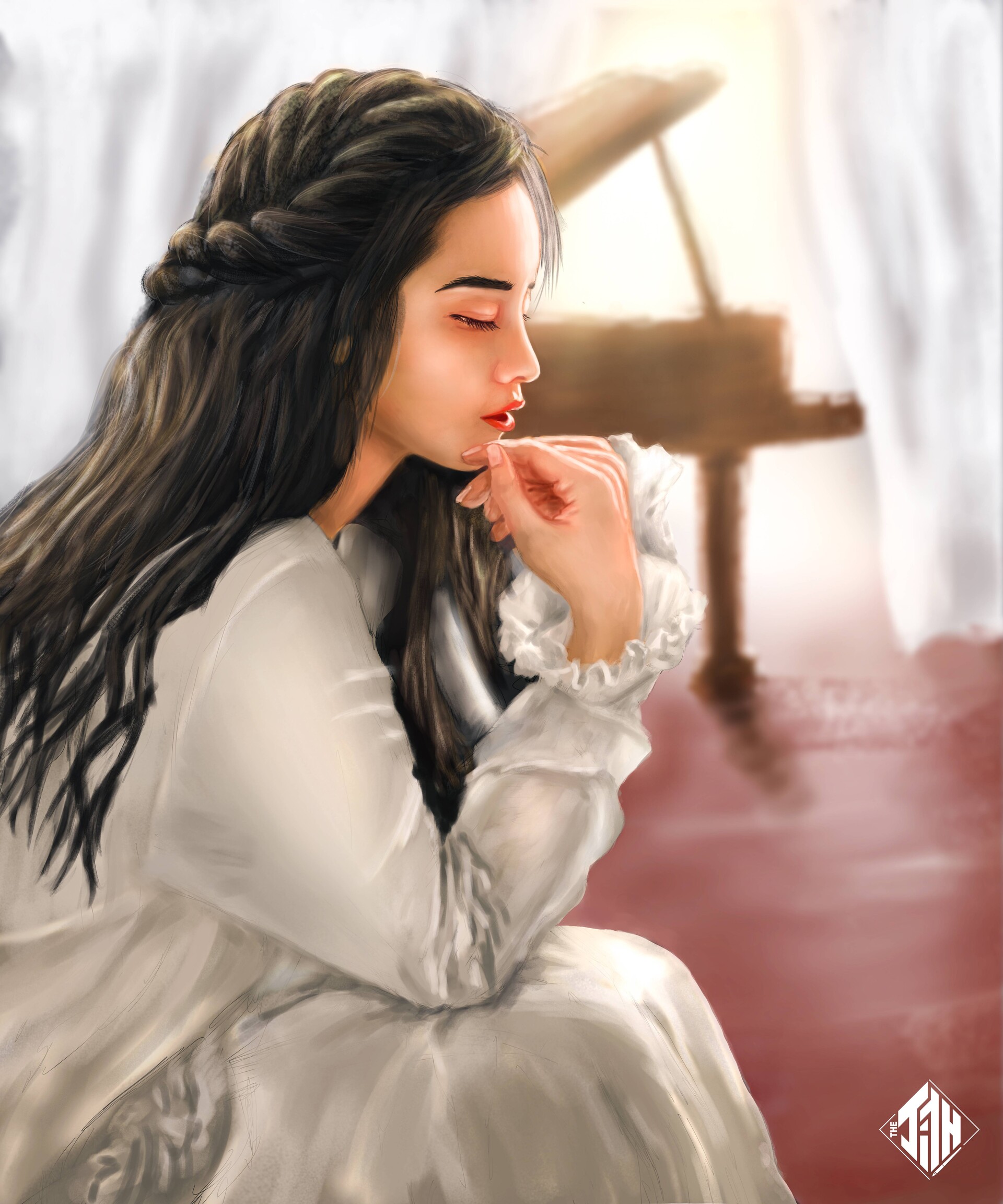 ArtStation - Something in Her Mind