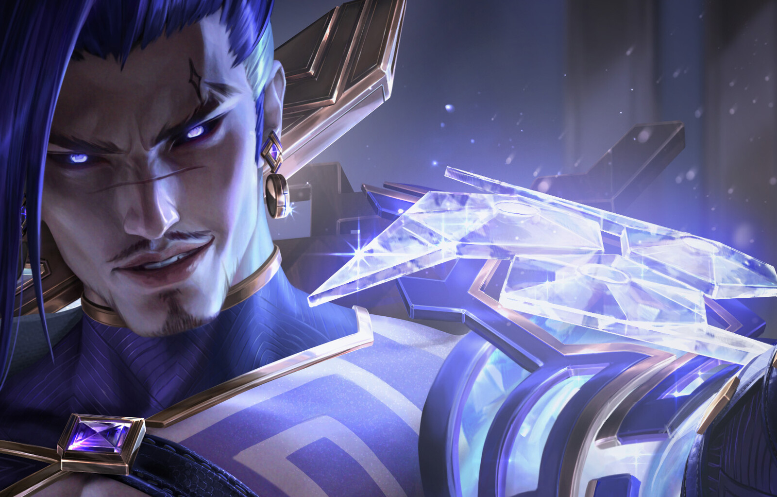 Ina Wong - Prestige Inkshadow Yasuo - League of Legends Splash Art