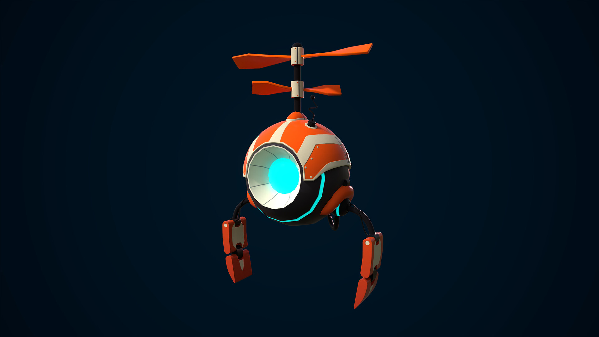 ArtStation - Robot - Drone