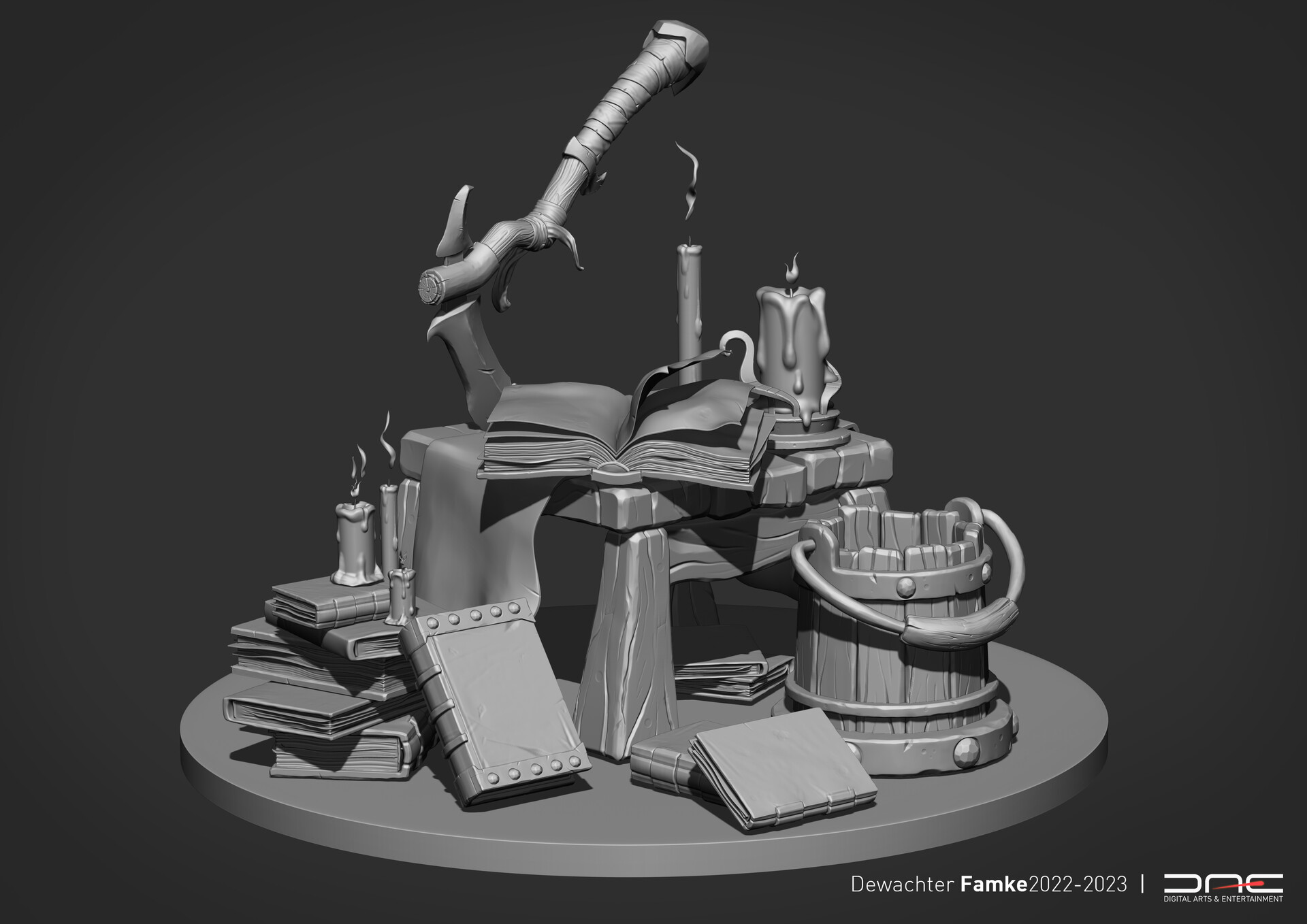 ArtStation - The Witch Hunter's Arsenal