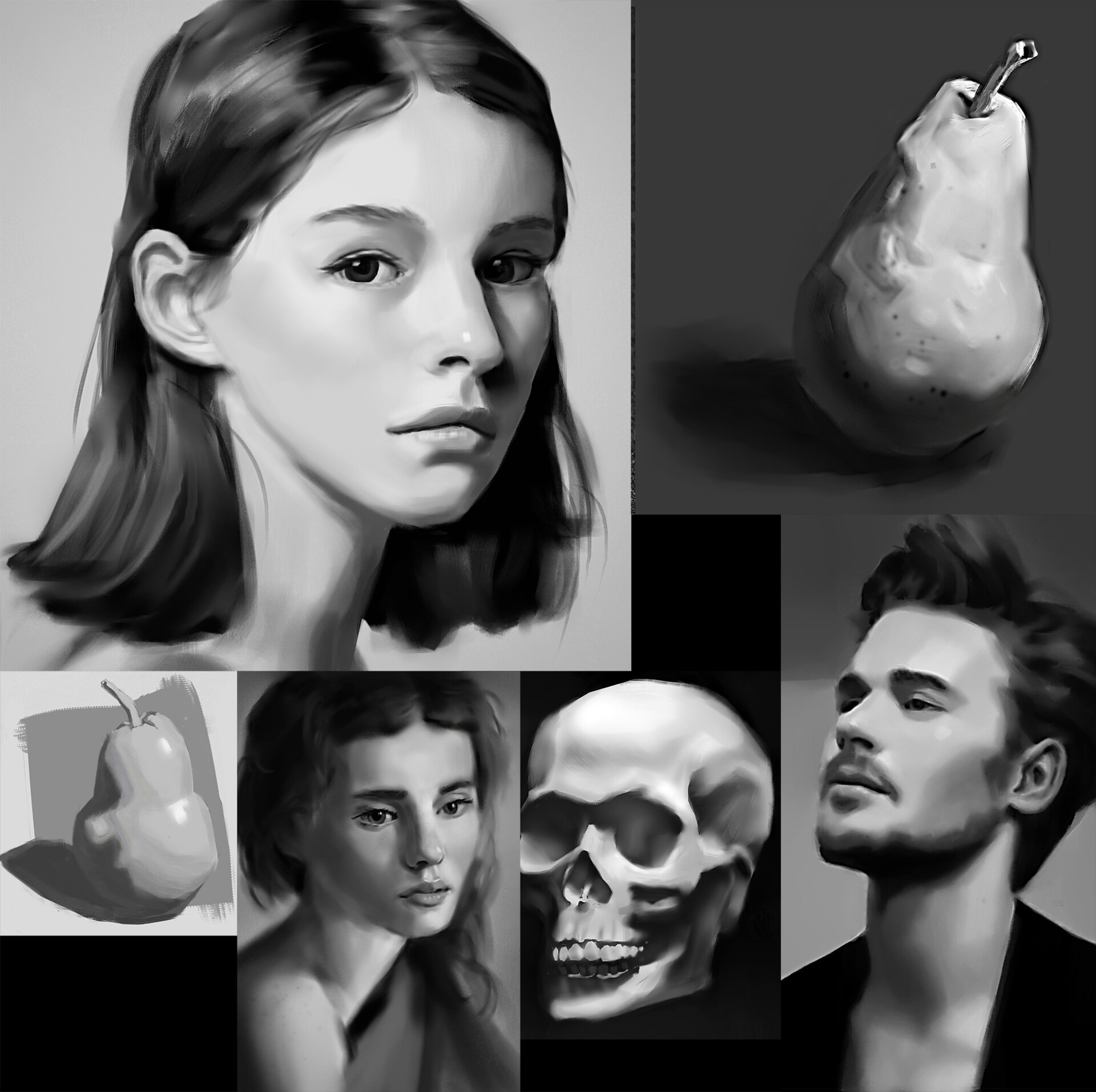 ArtStation - Studies, Copies, Copies of Studies