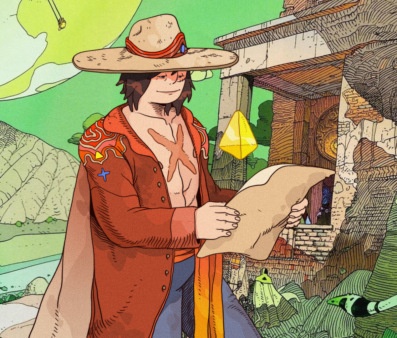 ArtStation - DRAWING LUFFY IN 8 ARTSTYLES 🌊☠️⚔️