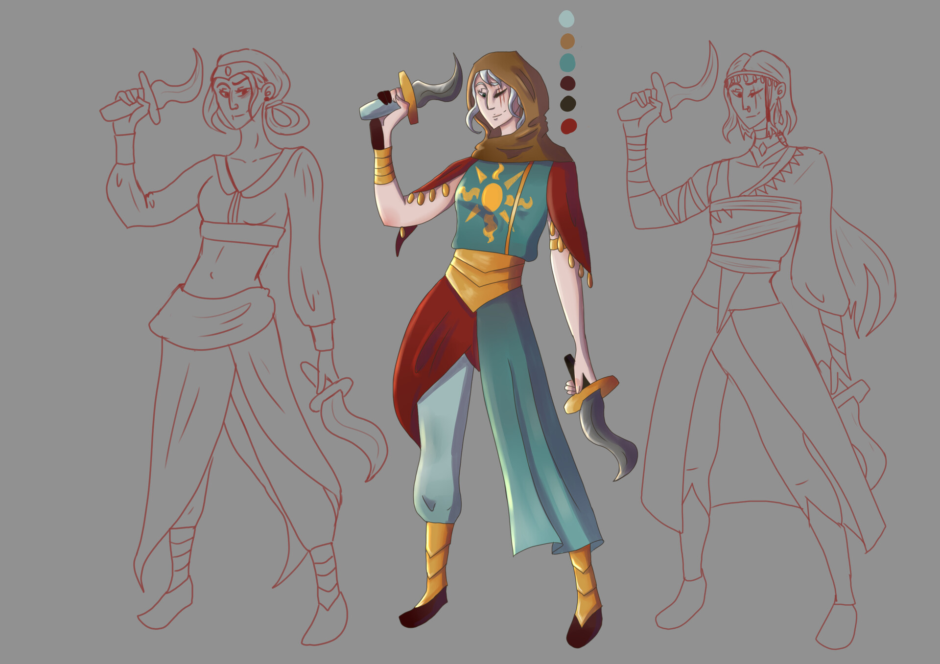 ArtStation - Badra - the forgotten princess