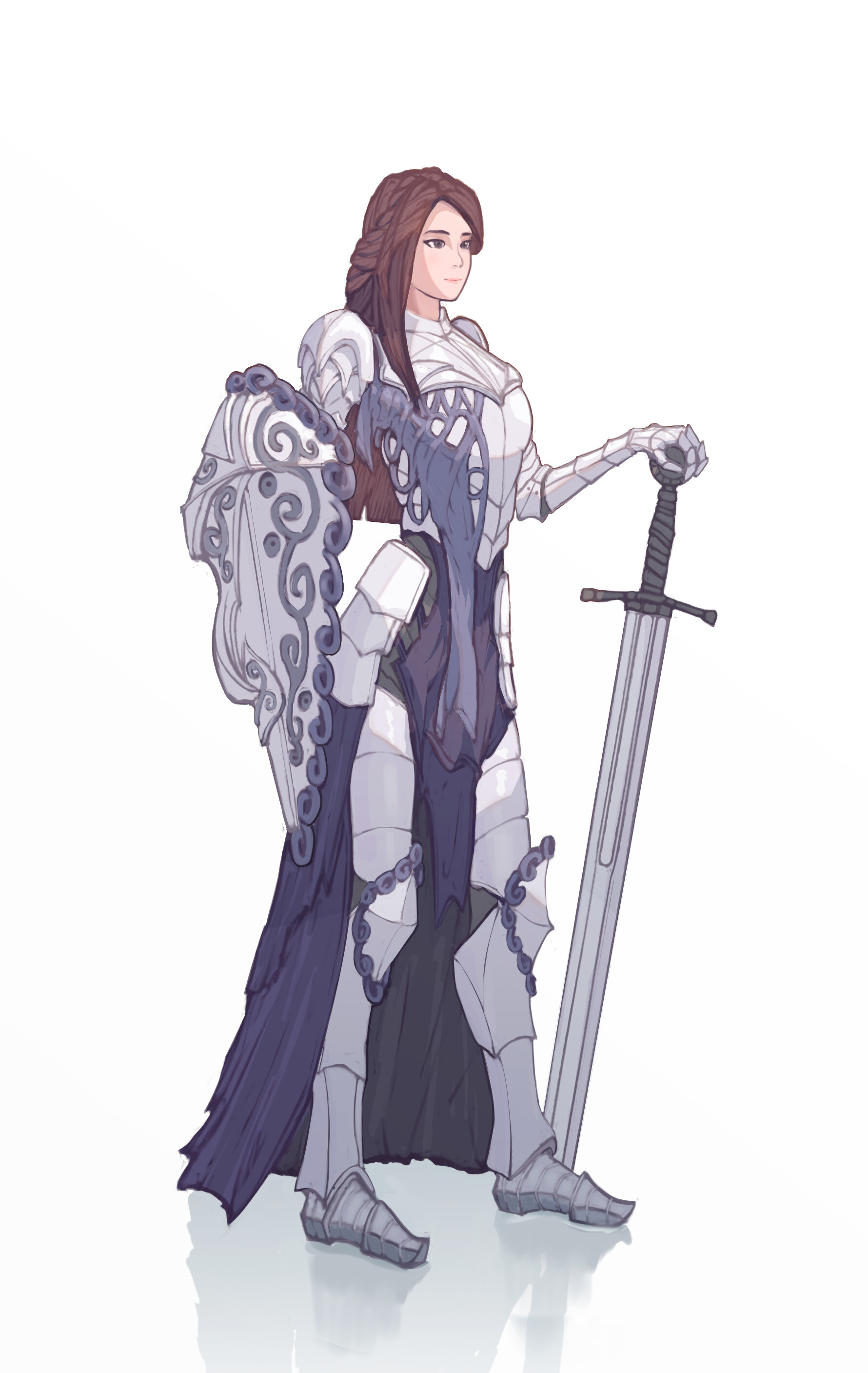 ArtStation - Knight Girl