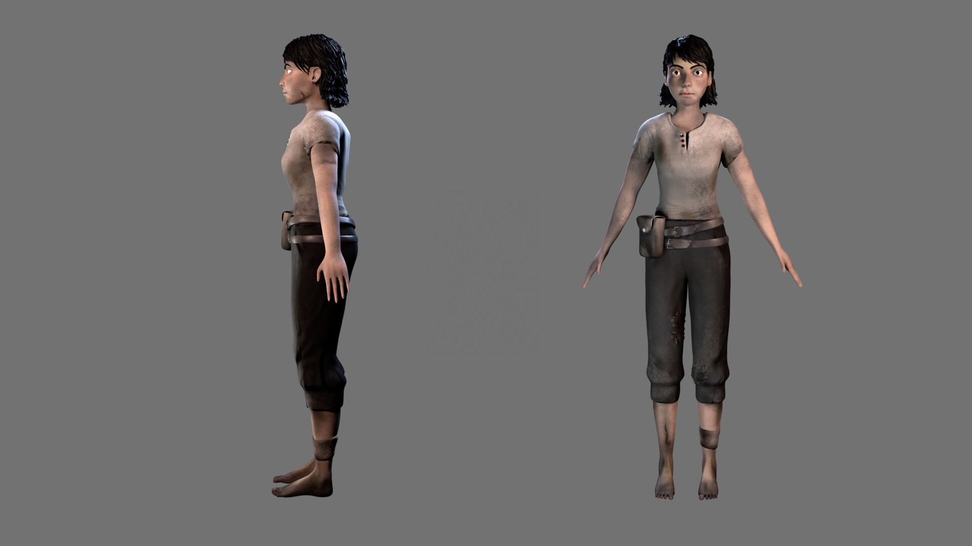 Adrianna Krajewska - Vin 3D character model
