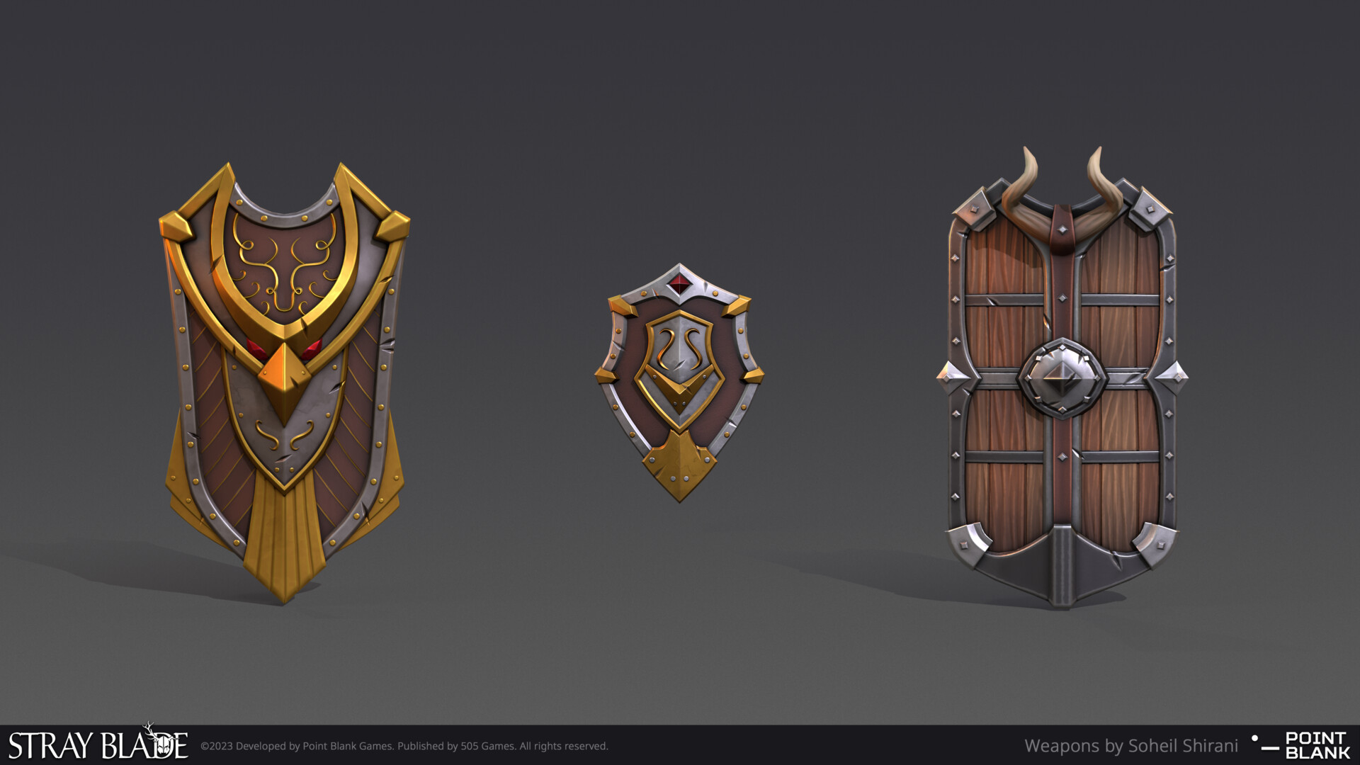 Soheil Shirani - STRAY BLADE - Armor Assets & Weapons