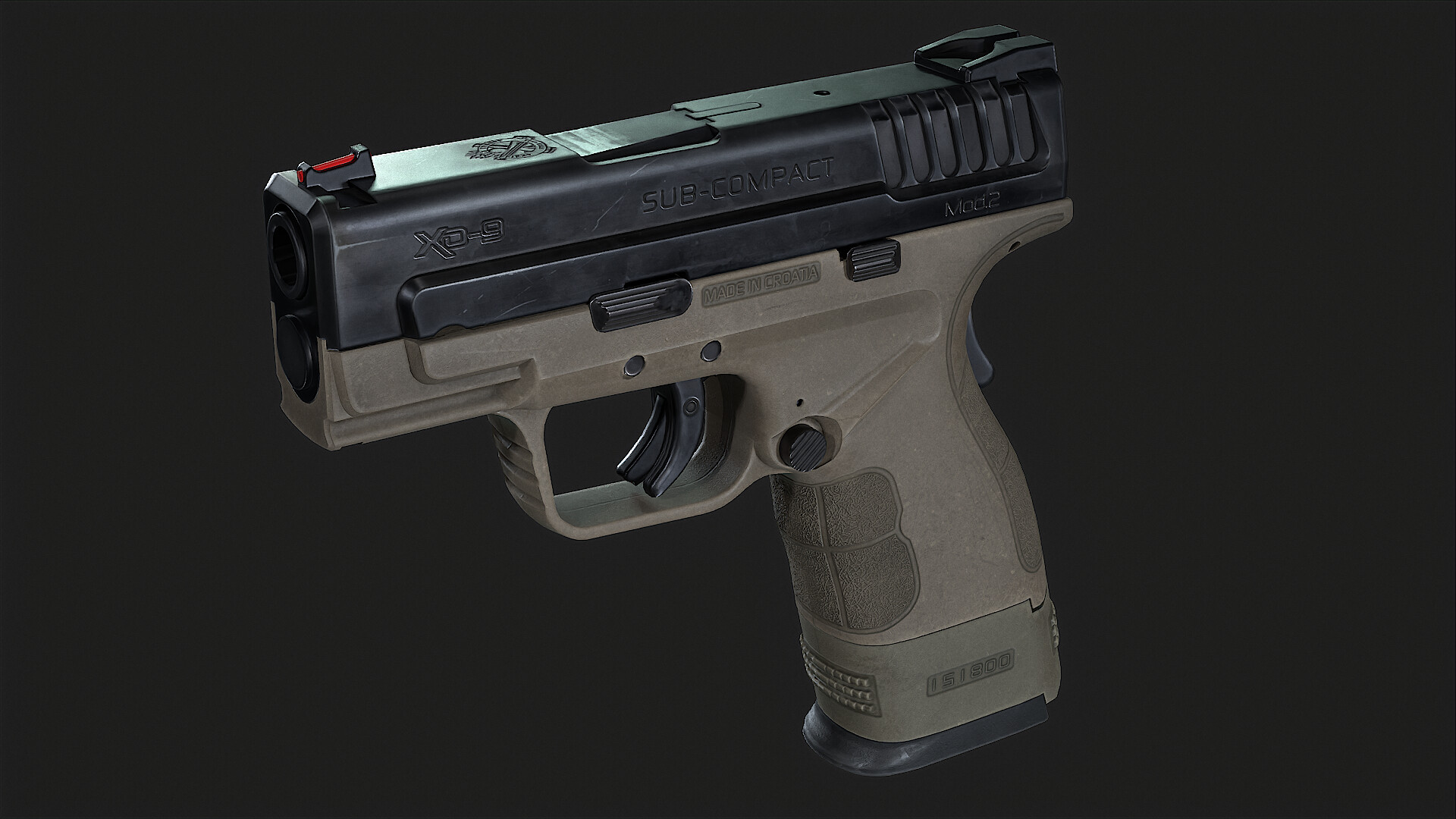 ArtStation - Springfield Armory XD Mod.2