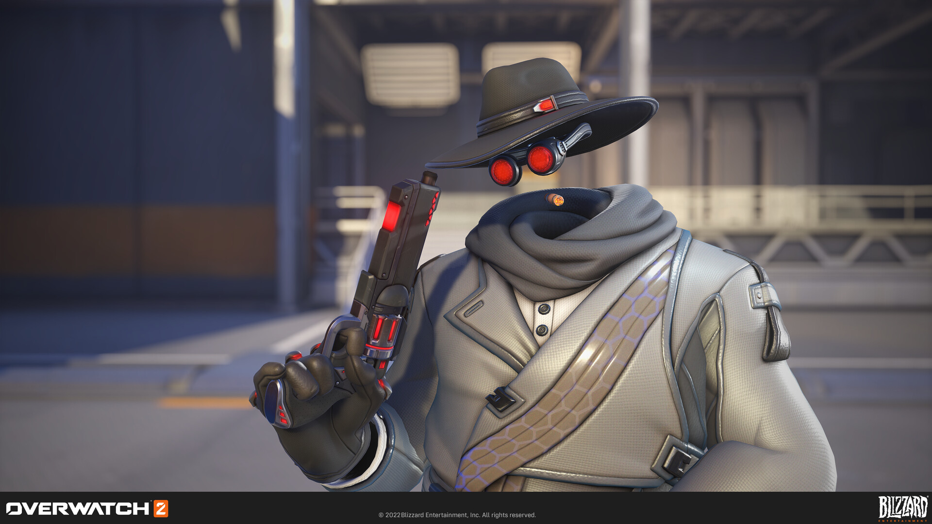 Daniel Alexandre - Overwatch 2 - Invisible Man Cassidy Weapon Skin