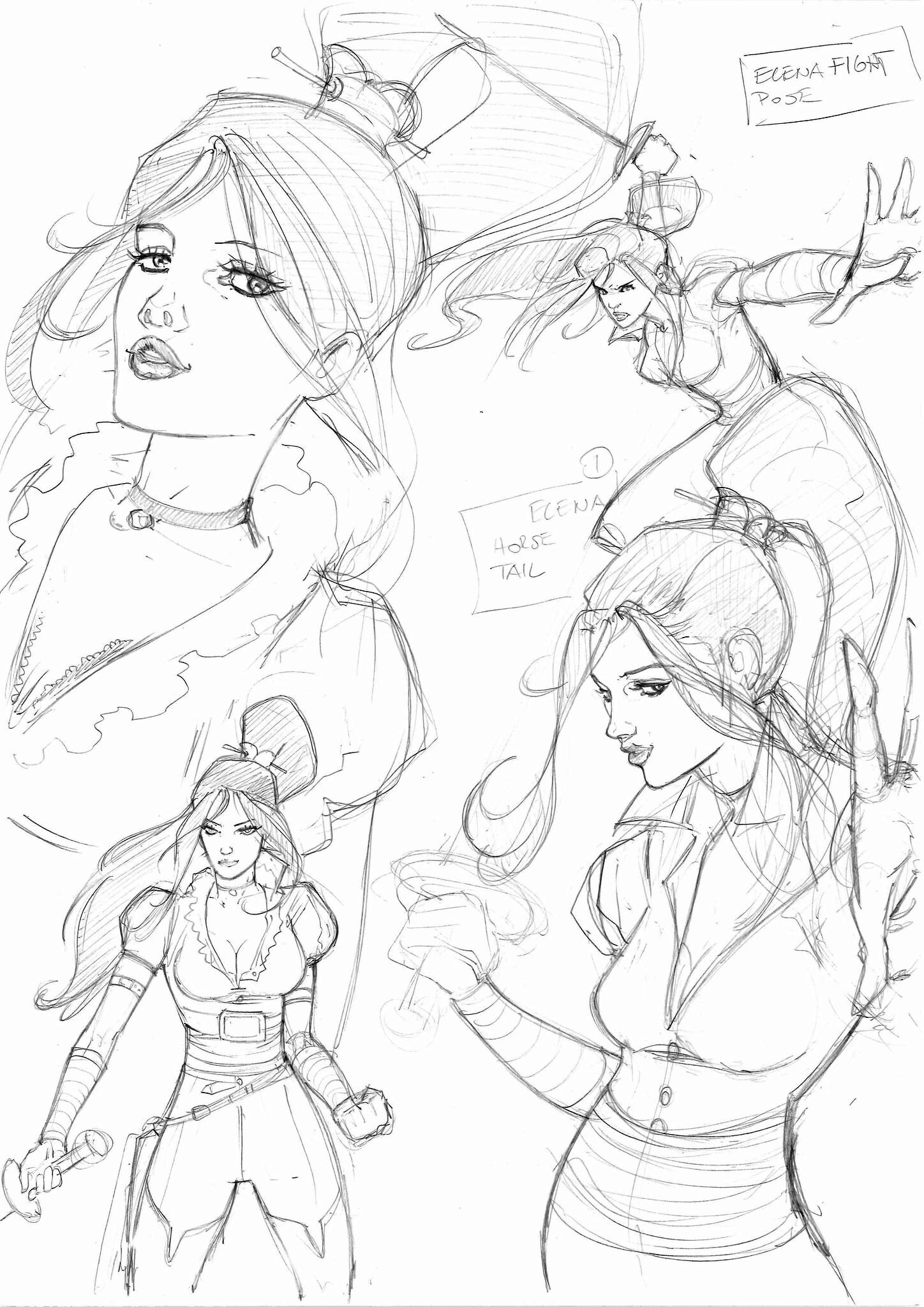 ArtStation - character design study