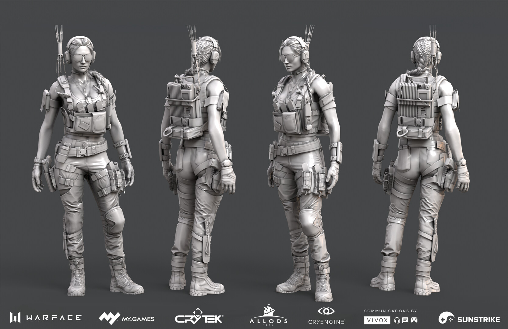 SunStrike Studios - Warface Characters. Part 2