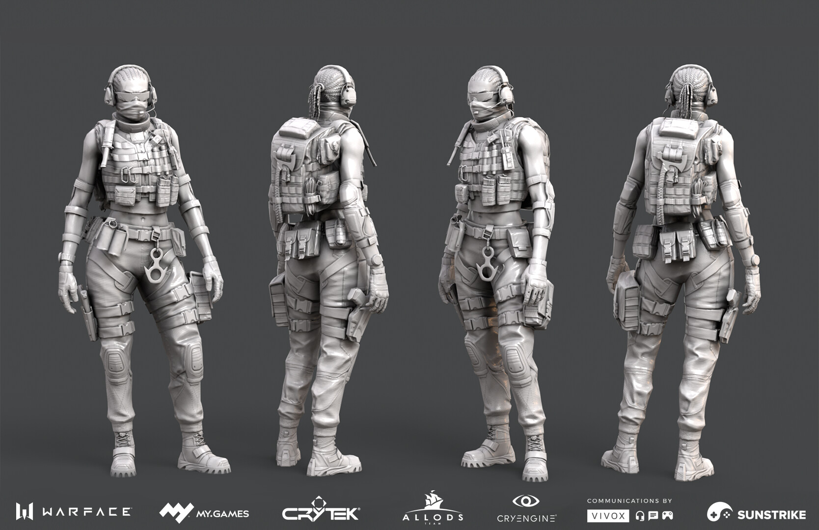 SunStrike Studios - Warface Characters. Part 2