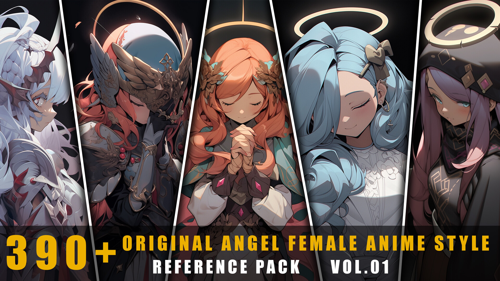 WaterLawOF References - 390+ Original Angel Female Anime Style ...