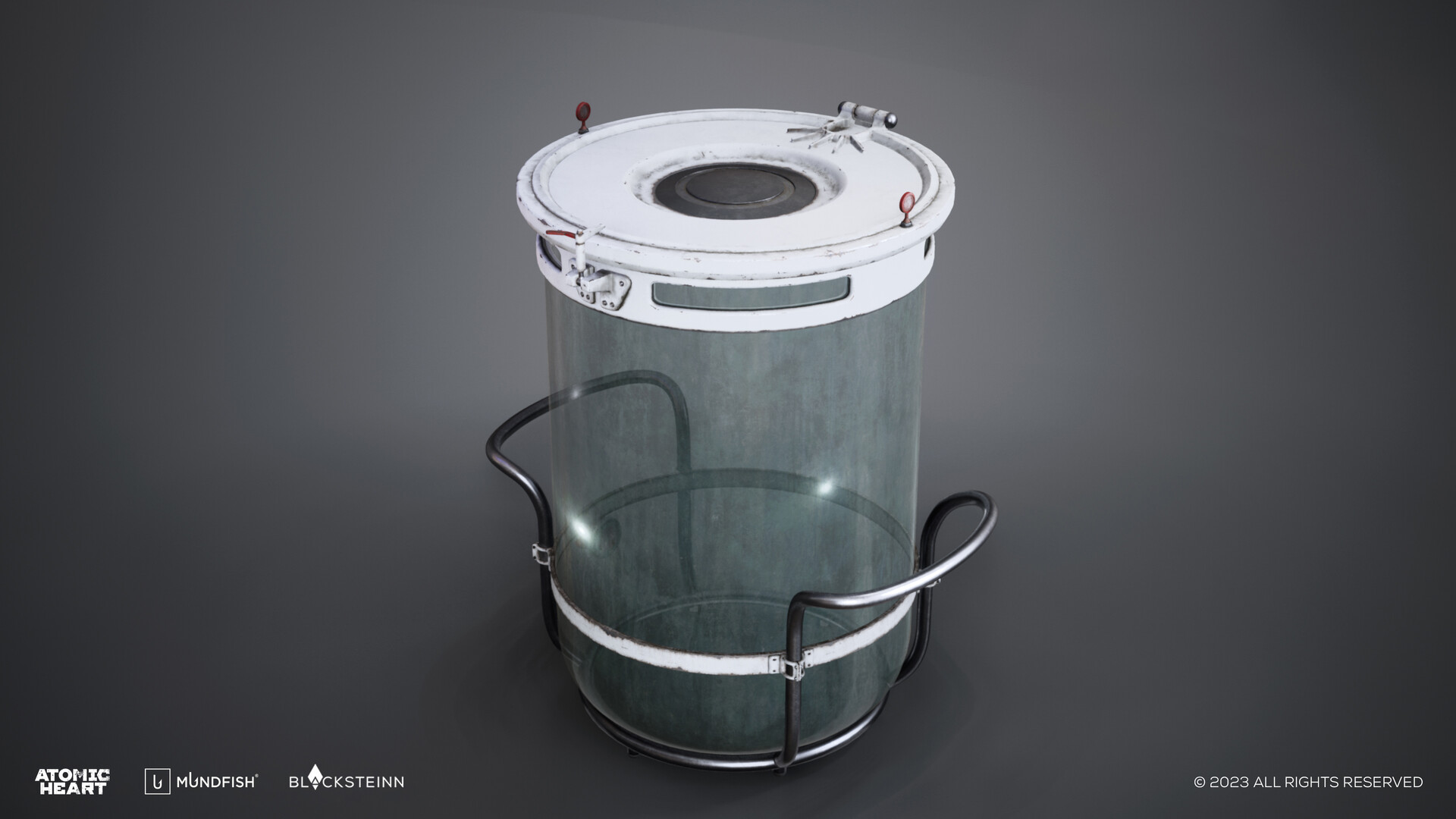 Blacksteinn - Atomic Heart – Glass Containers | 3D Props Game Art