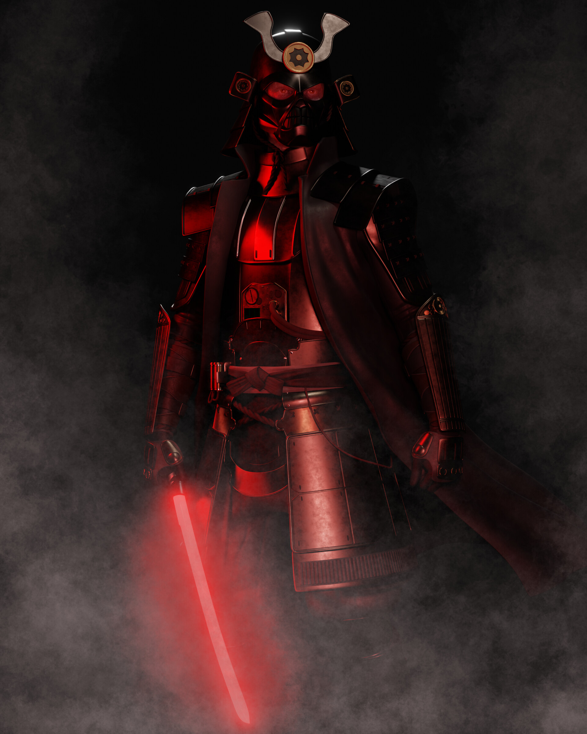 ArtStation - Samurai Darth Vader