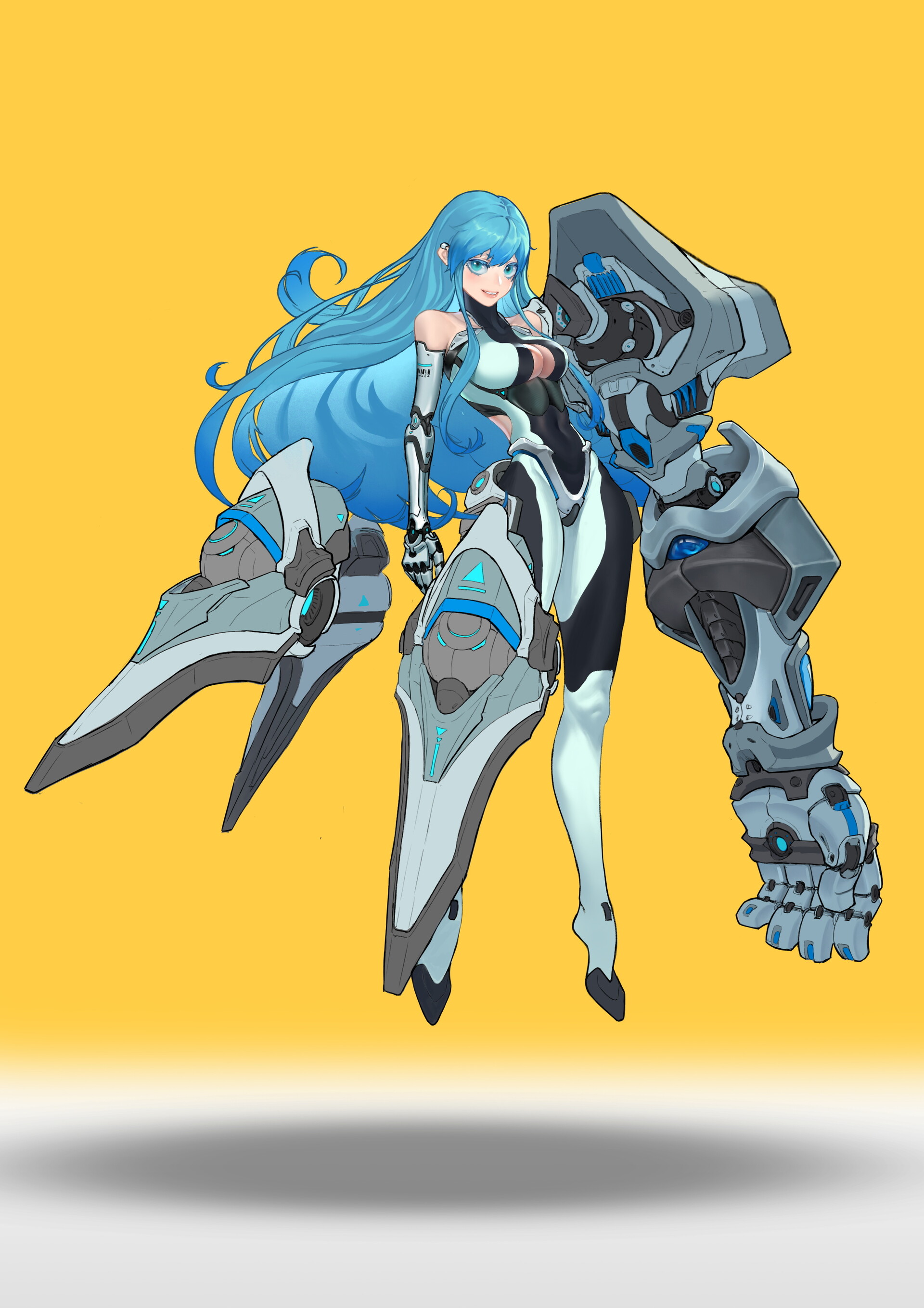 ArtStation - CYBER GIRL