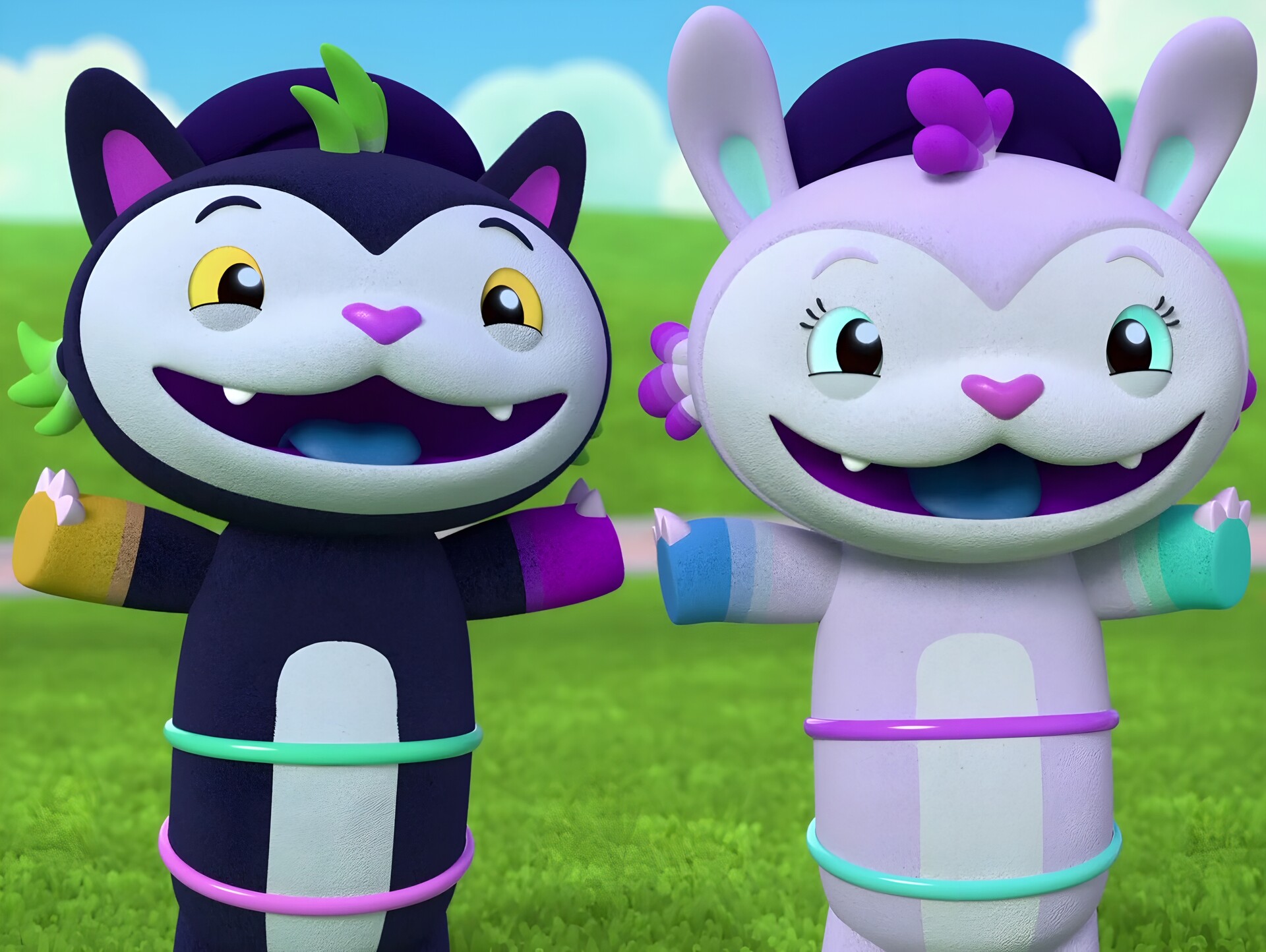 ArtStation - Mo and Bo From Abby Hatcher