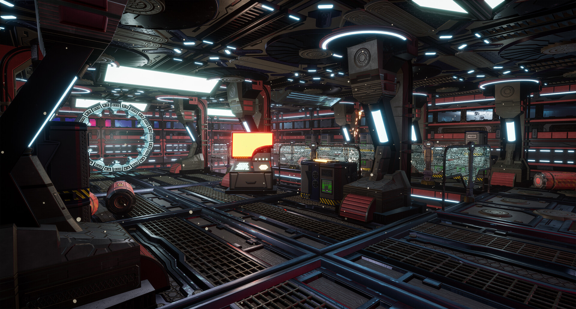 ArtStation - Space Station - Modular Level Creation