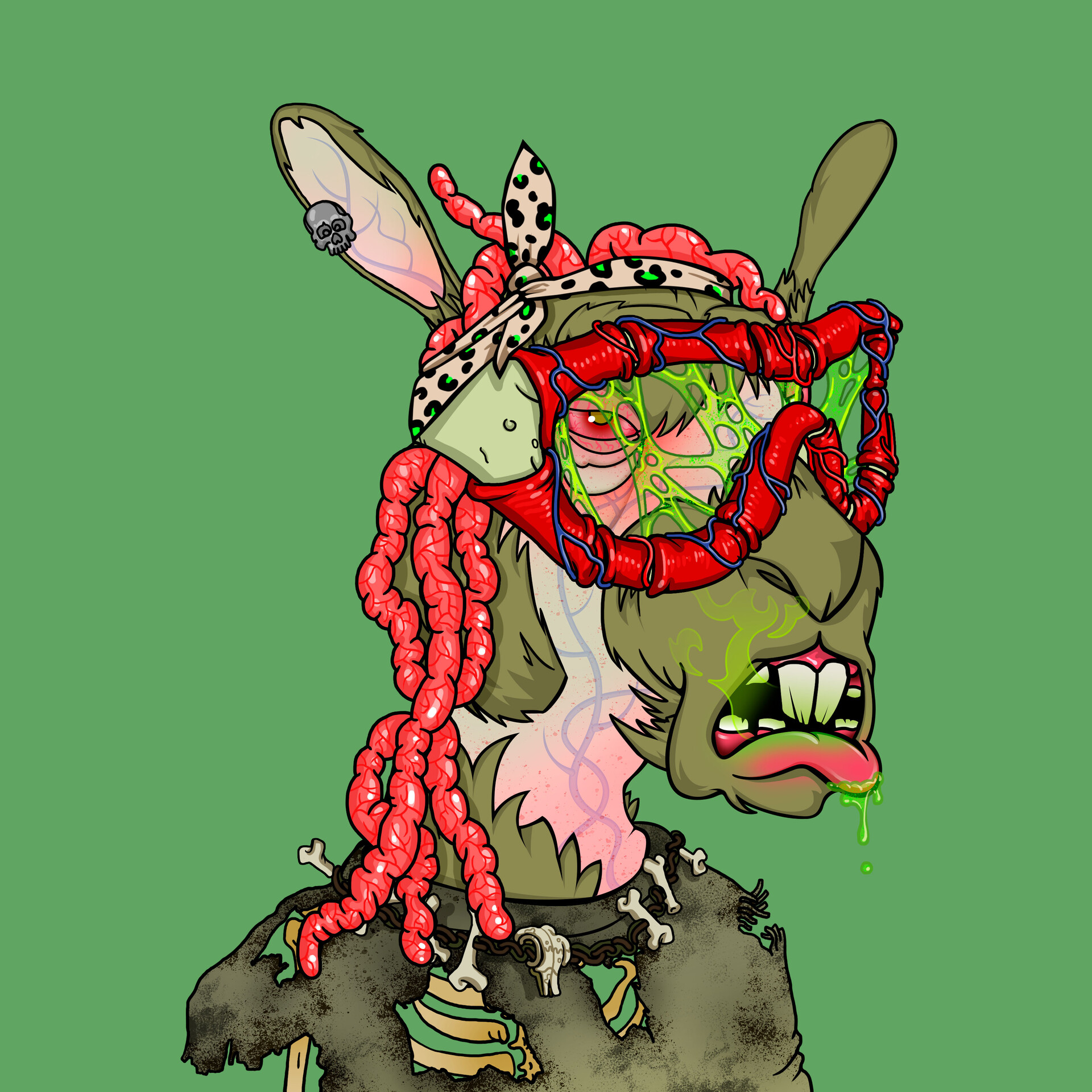 ArtStation - MUTANT RABBIT NFT #36