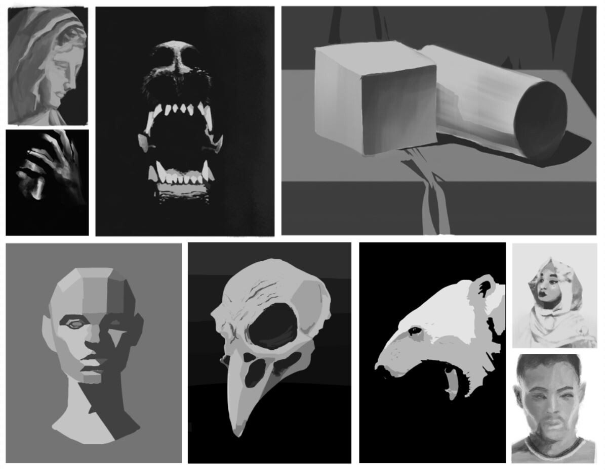 Izzy Logan - Studies and creature/character concepts