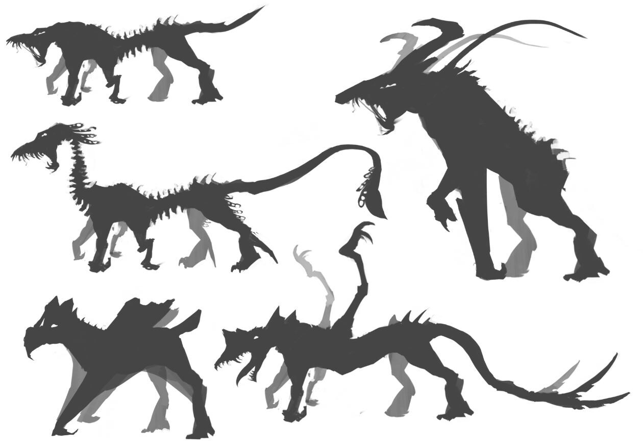 Izzy Logan - Studies and creature/character concepts