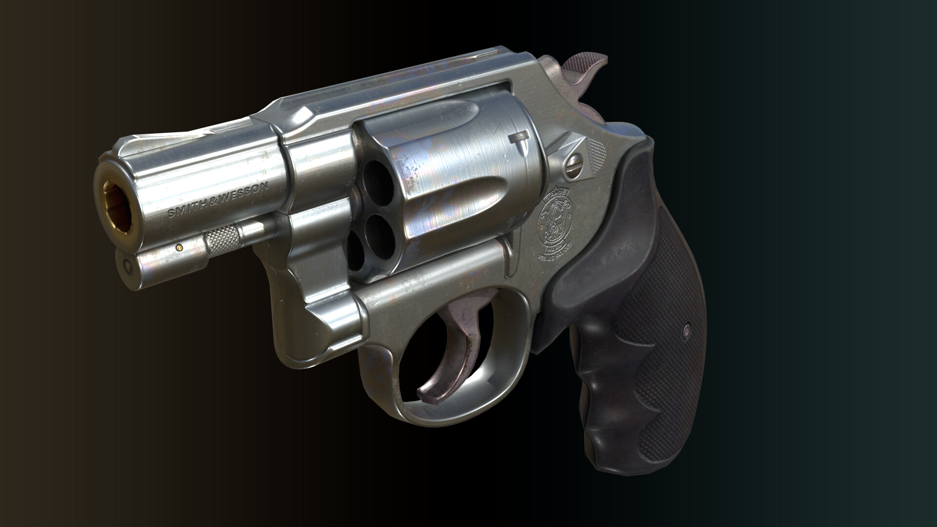 ArtStation - Revolver S&W M10 (2in.)